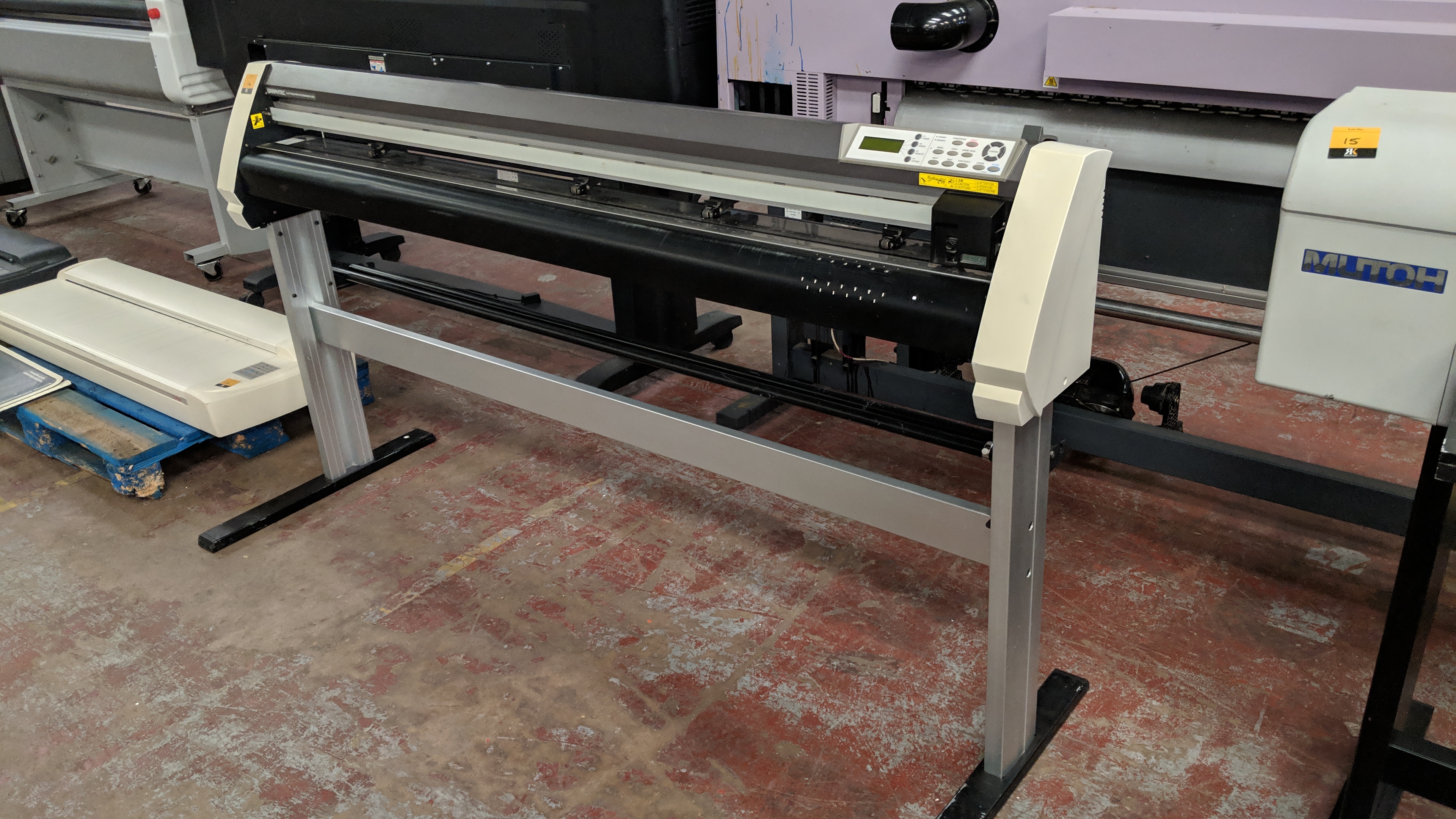 Graphtec model FC7000 MK2-160 64 inch vinyl plotter/cutter IMPORTANT ...