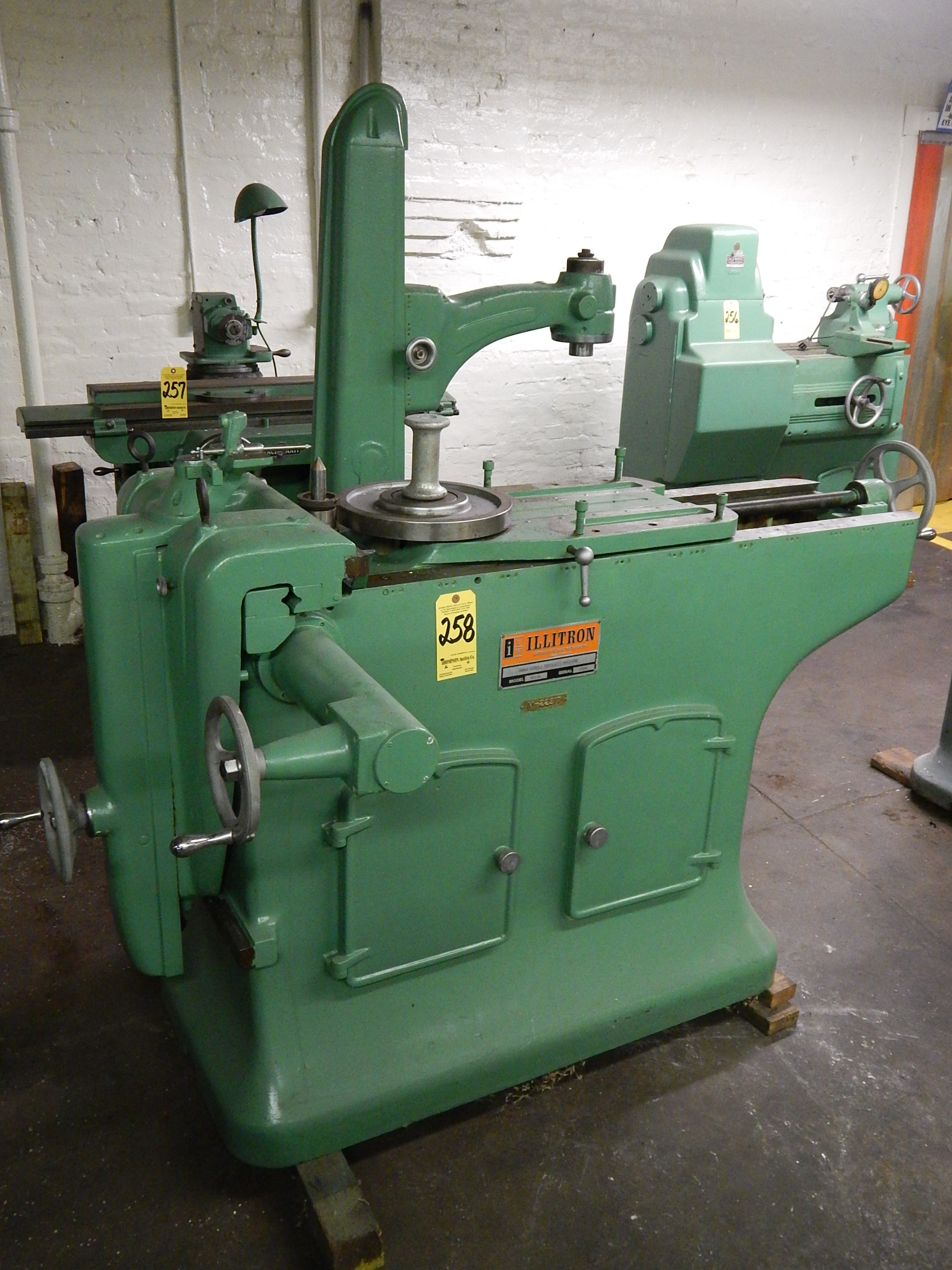 Illinois Tool Works Model 524-3B Base Circle Involute Gear Checker, s/n ...