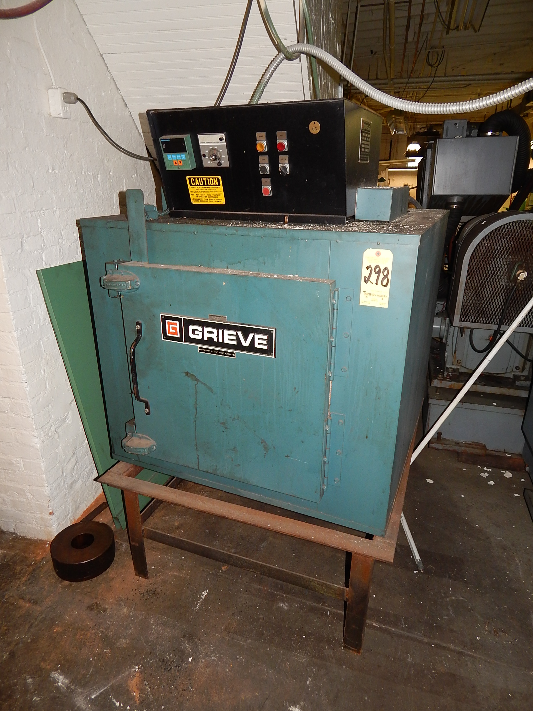 Grieve Model AA-650 Electric Heat Treat Oven, s/n 330384, 650 Degree ...