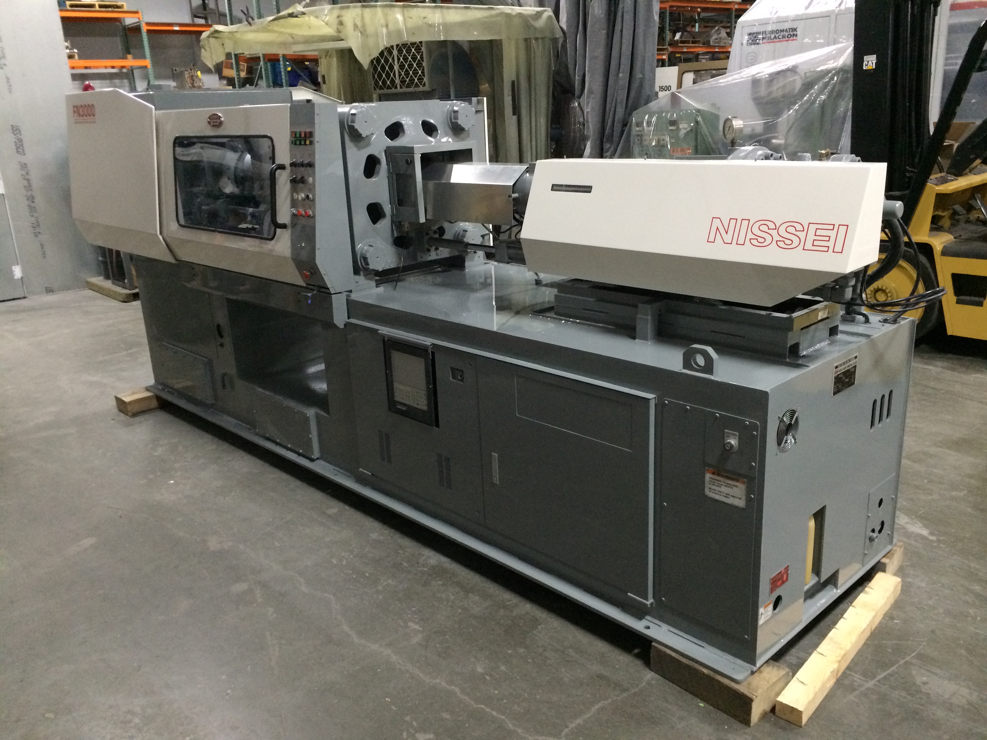 140 Ton, 8.5 oz. NISSEI Injection Molding Machine | Model: FN3000-25A ...