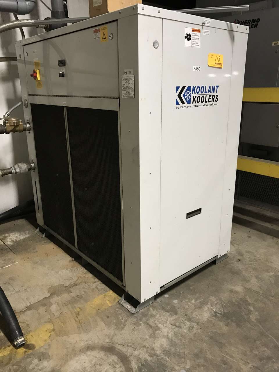 2012 Dimplex Thermal Solutions Koolant Koolers SVI-10000-M Chiller ...