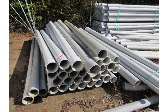 (40) 6" x 120" pieces of PVC Pipe Thick Wall, PVC conduit Schedule 40