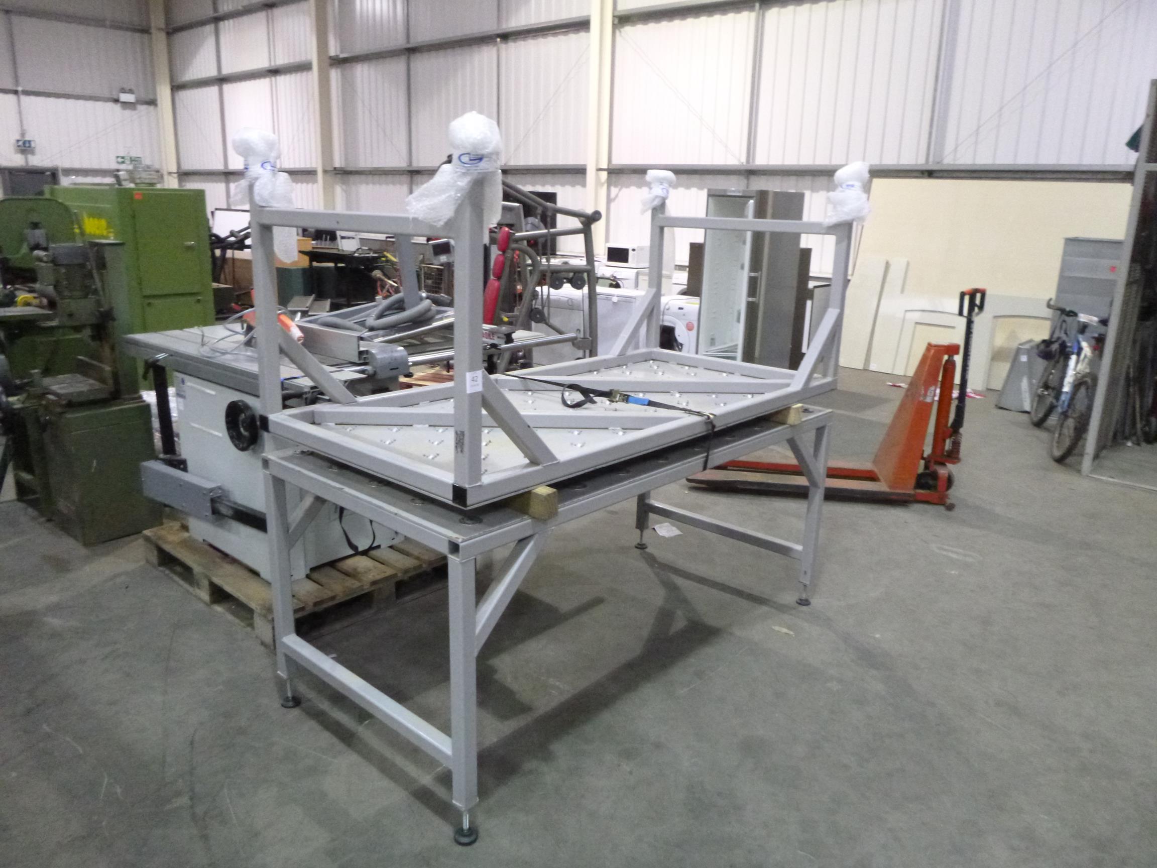 * Two Bidirectional Roller Tables for infeed and outfeed of edgebanders ...