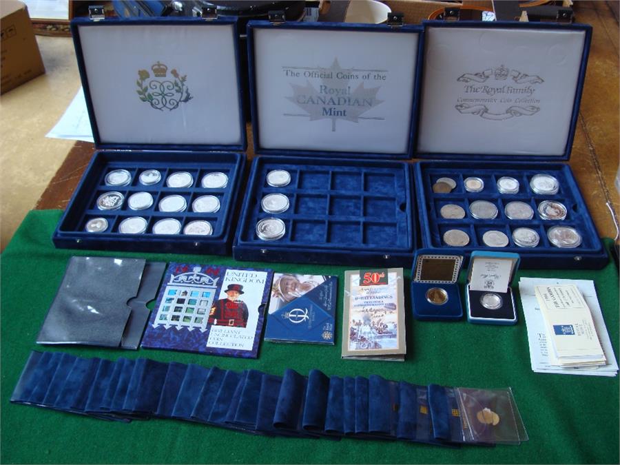 The Royal Family Commemorative Coin Collection. A collection of twenty ...