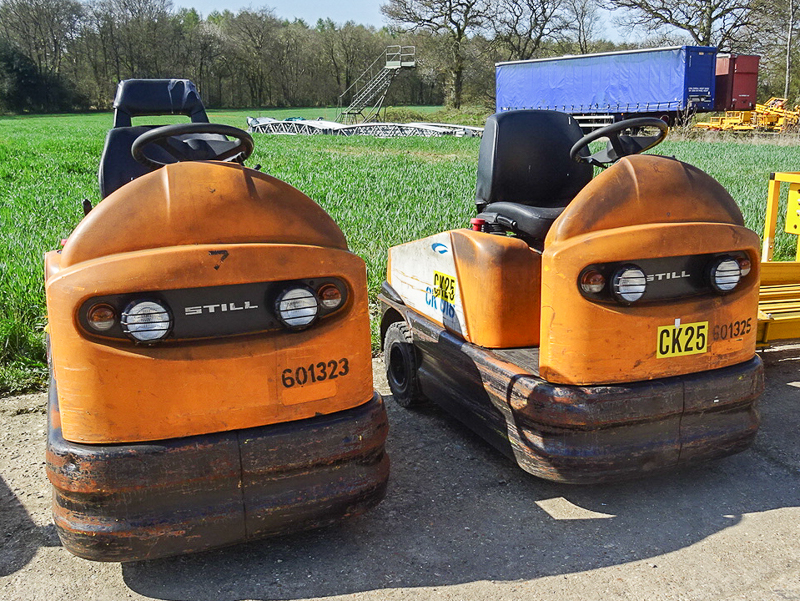 Pair of Still R06 Electric Baggage Tugs Manufactured 2008 Serial Nos ...