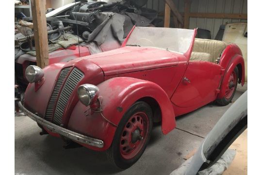 1948 Lloyd 650 cc Roadster Reg. no. JDG 677 Chassis no. Unknown Engine ...