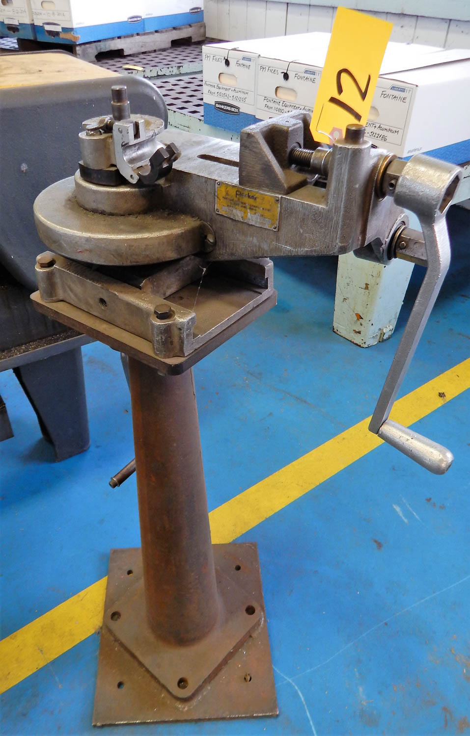 PARKER MDL. 420 TUBE BENDER, S/N: 55