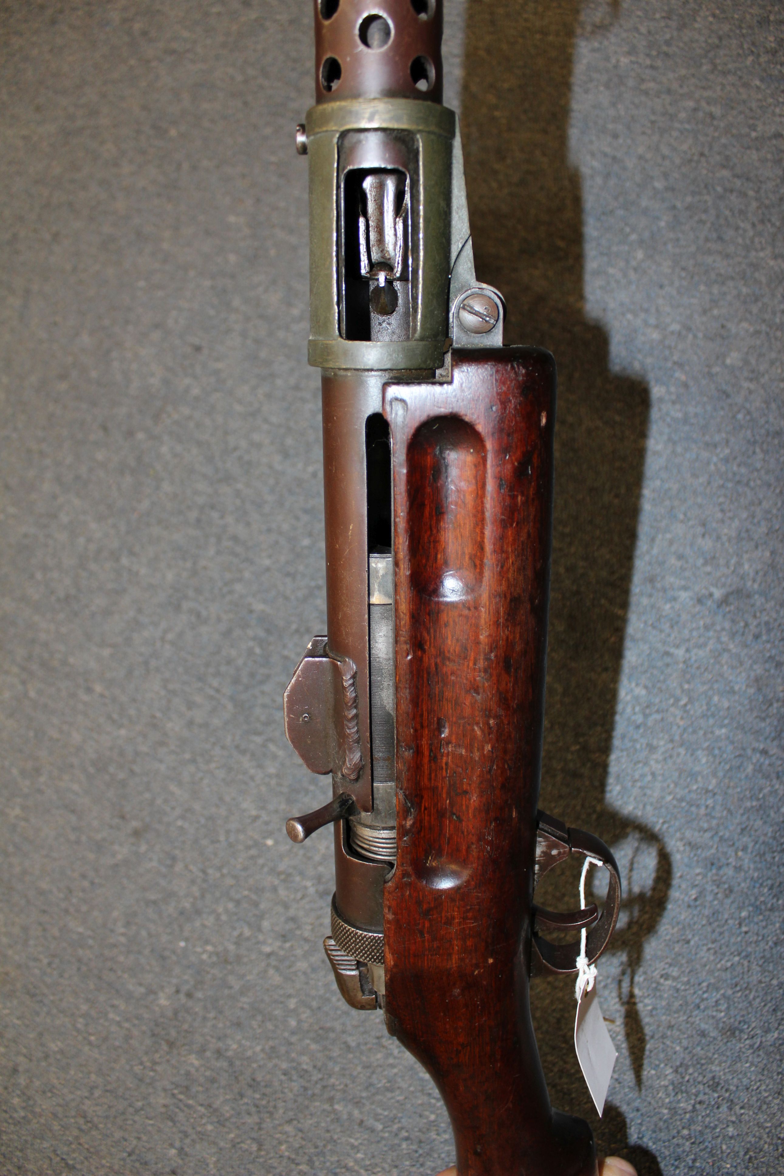 9mm Lanchester Mk1 Sub Machine Gun, c.1940, with correct 50 round ...