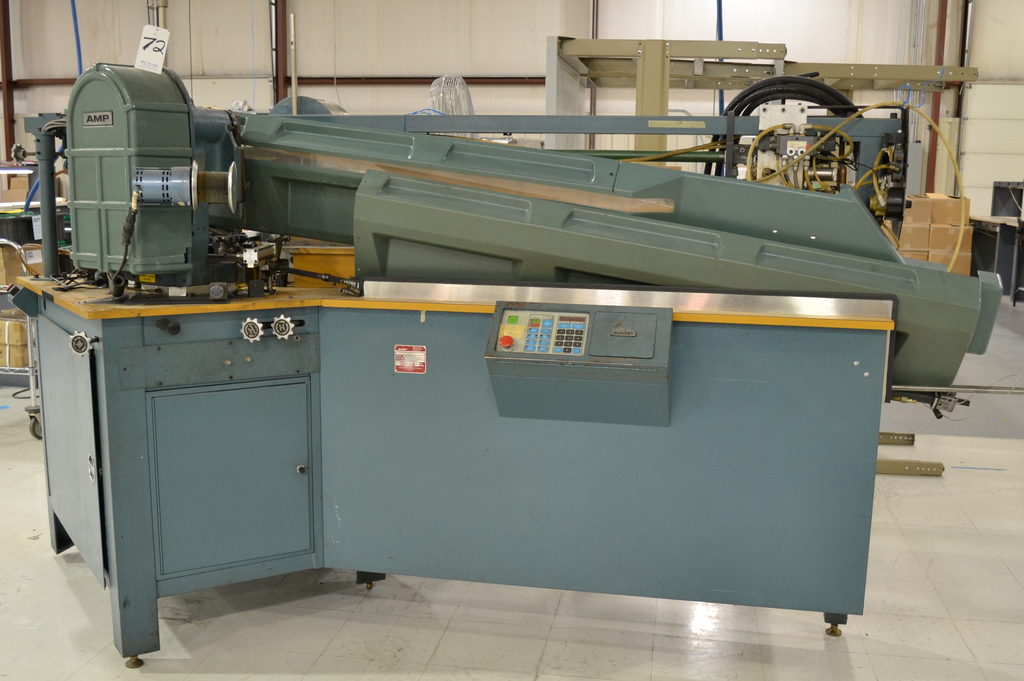 AMP Model Ampomator CLS-2 815800 Wire Processing Machine, S/N 135758