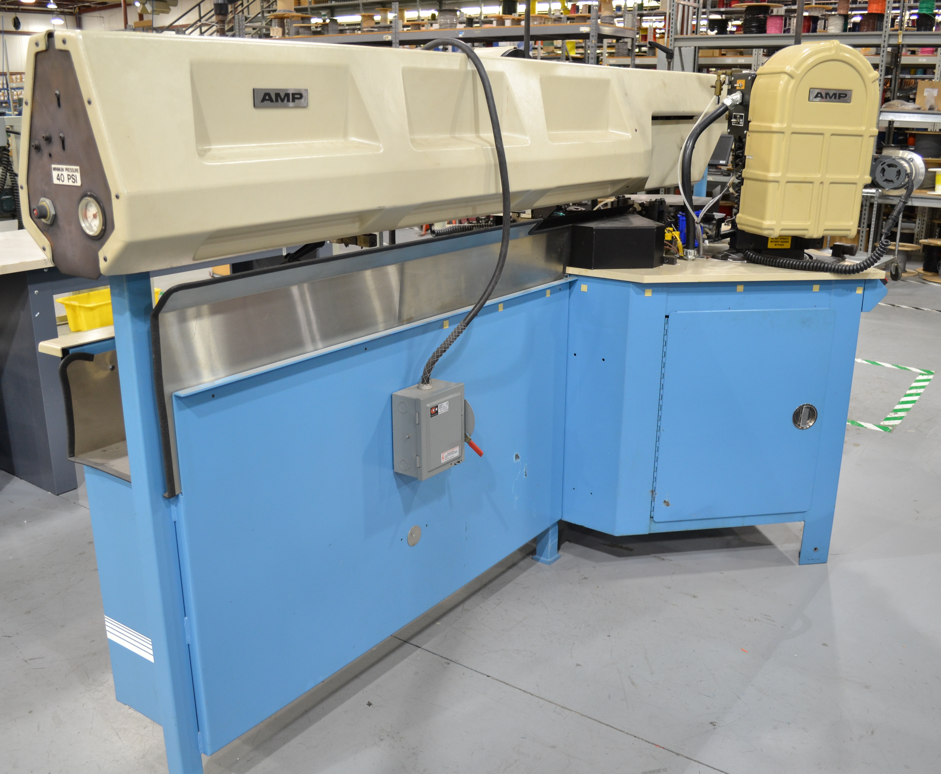 AMP Model Ampomator CLS-2 815800-1 Wire Processing Machine, S/N 143458