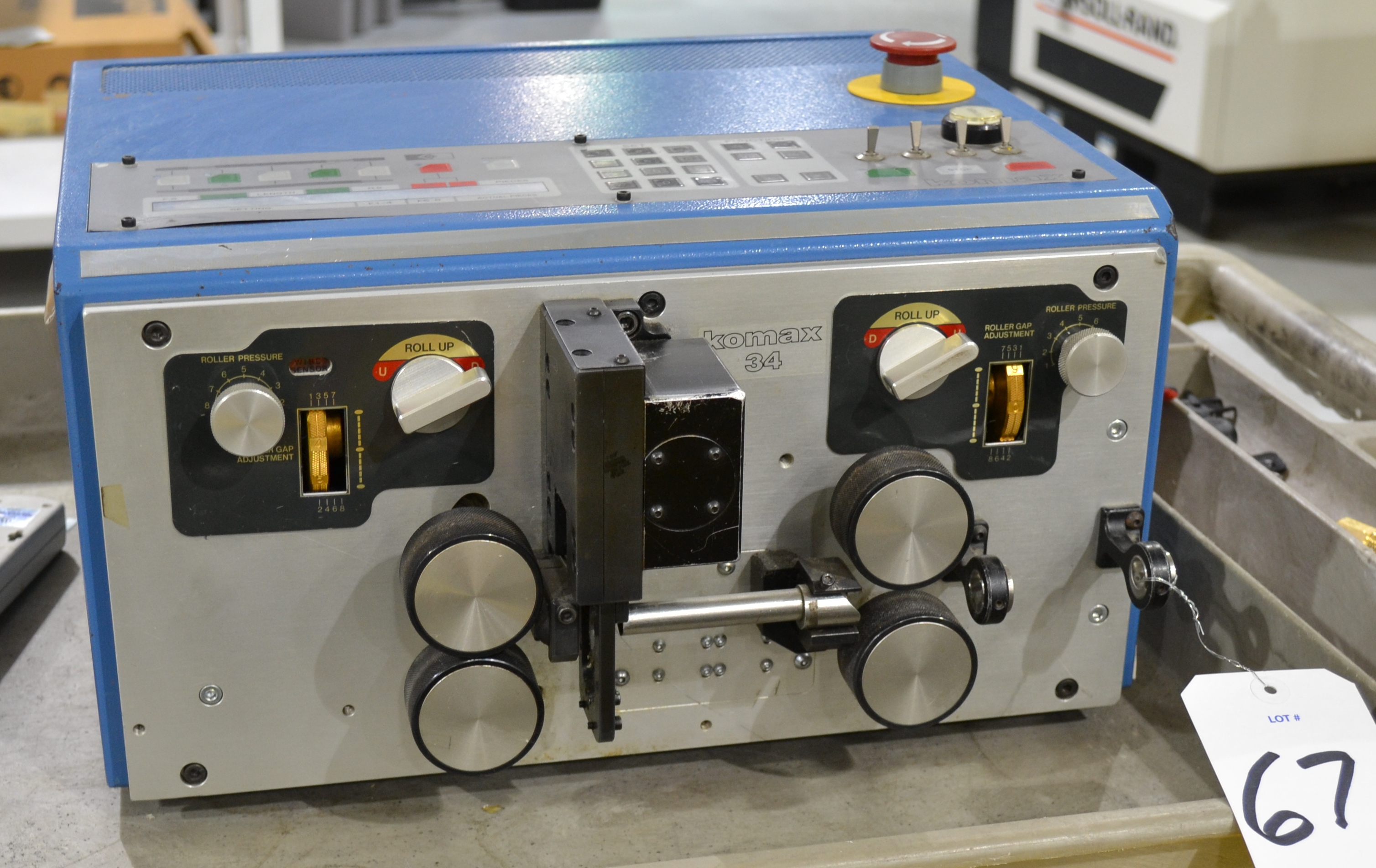 1996 Komax Model 34 Wire Cutting & Stripping Machine, S/N 30975