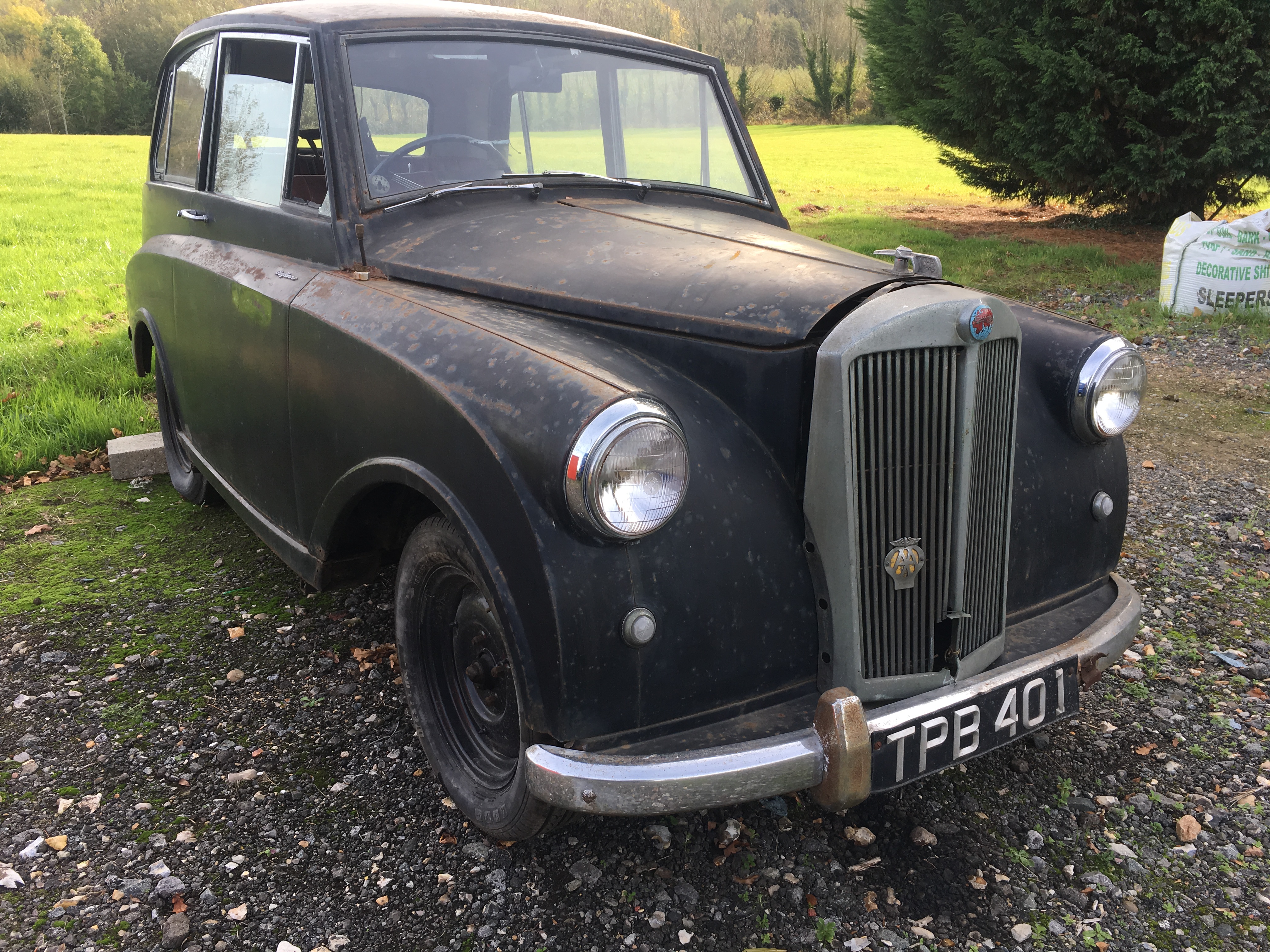 Triumph Mayflower Type 1200T two-door saloon (restoration project) date ...