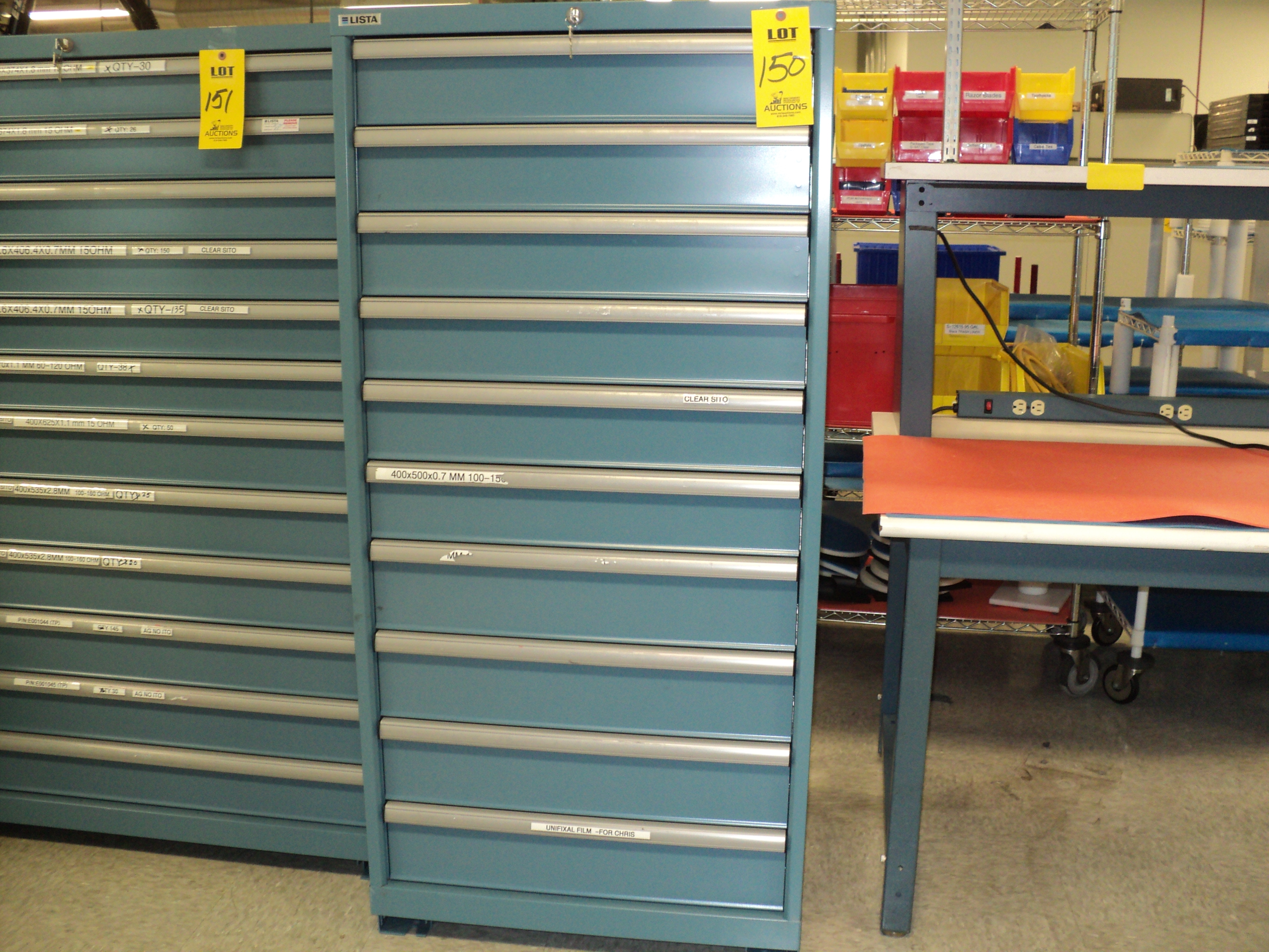 10 DRAWER LISTA CABINET