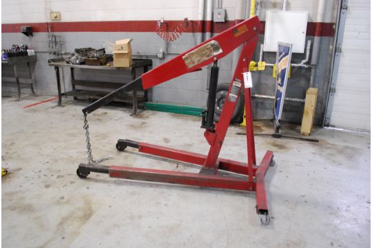 EX-CELL 2-TON MODEL W1000 PORTABLE ENGINE CRANE