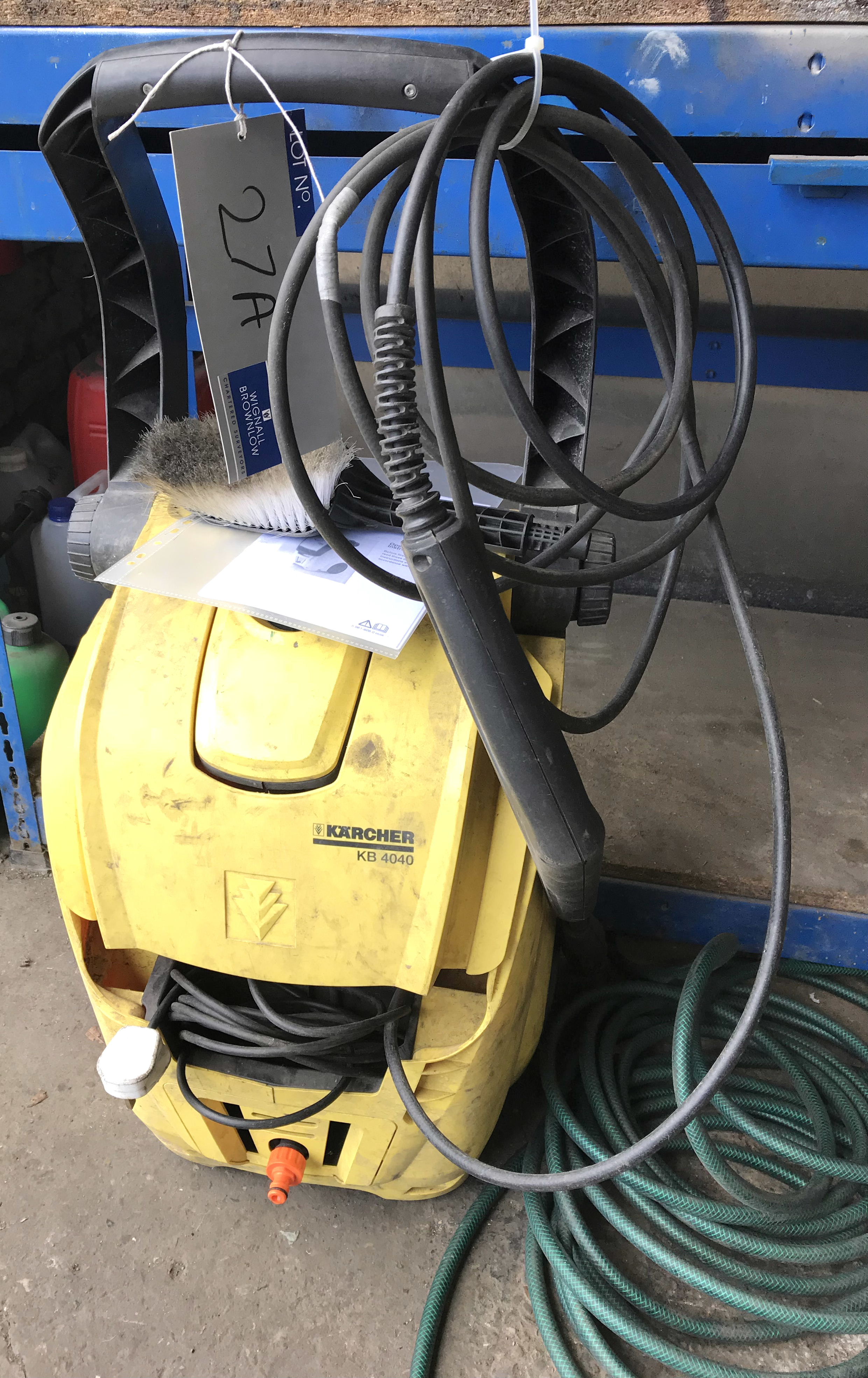 A Karcher KB4040 Pressure Washer (240v).