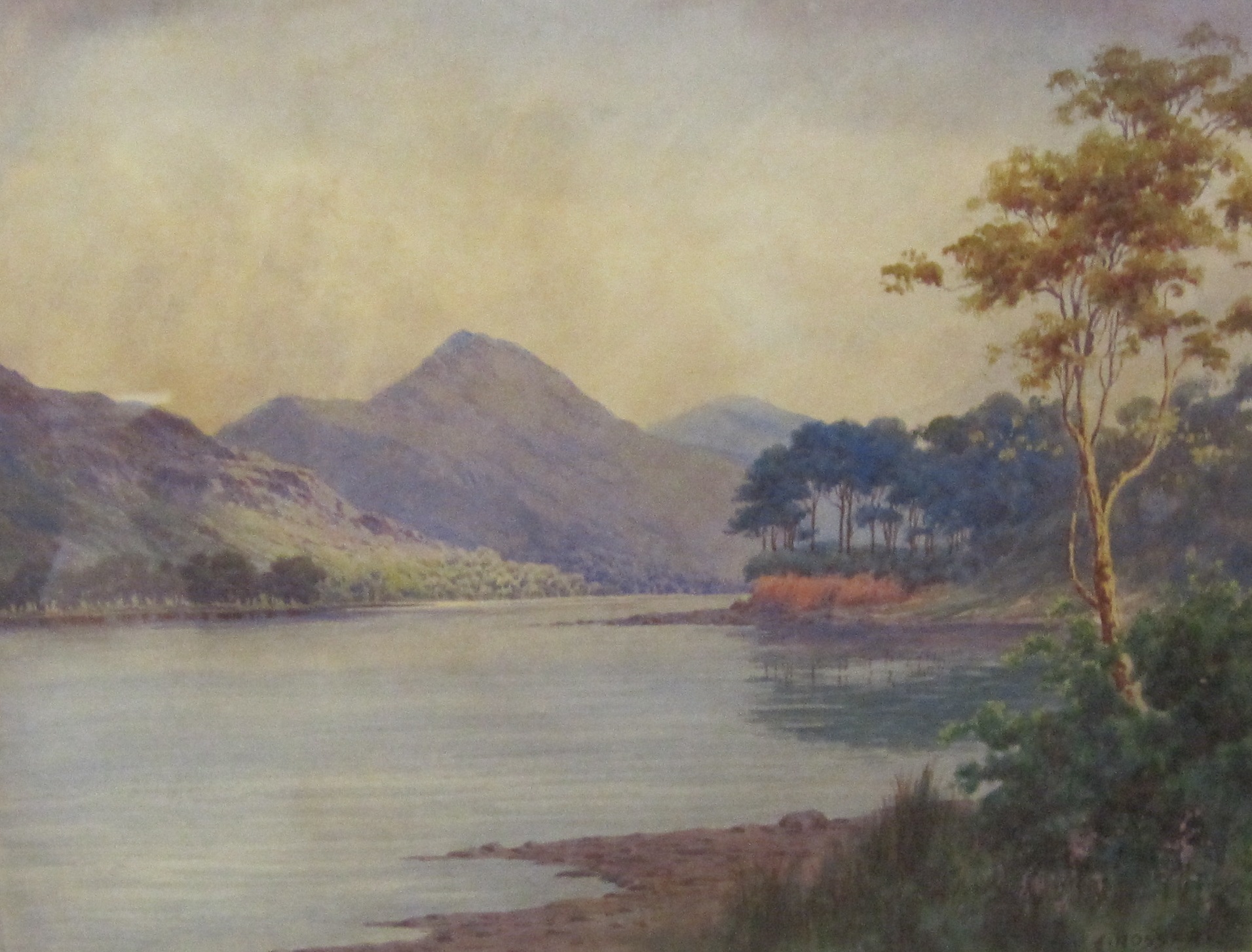 EDWARD H. THOMPSON (1879-1949)A Lakeland Landscapesigned 'Ed. H ...