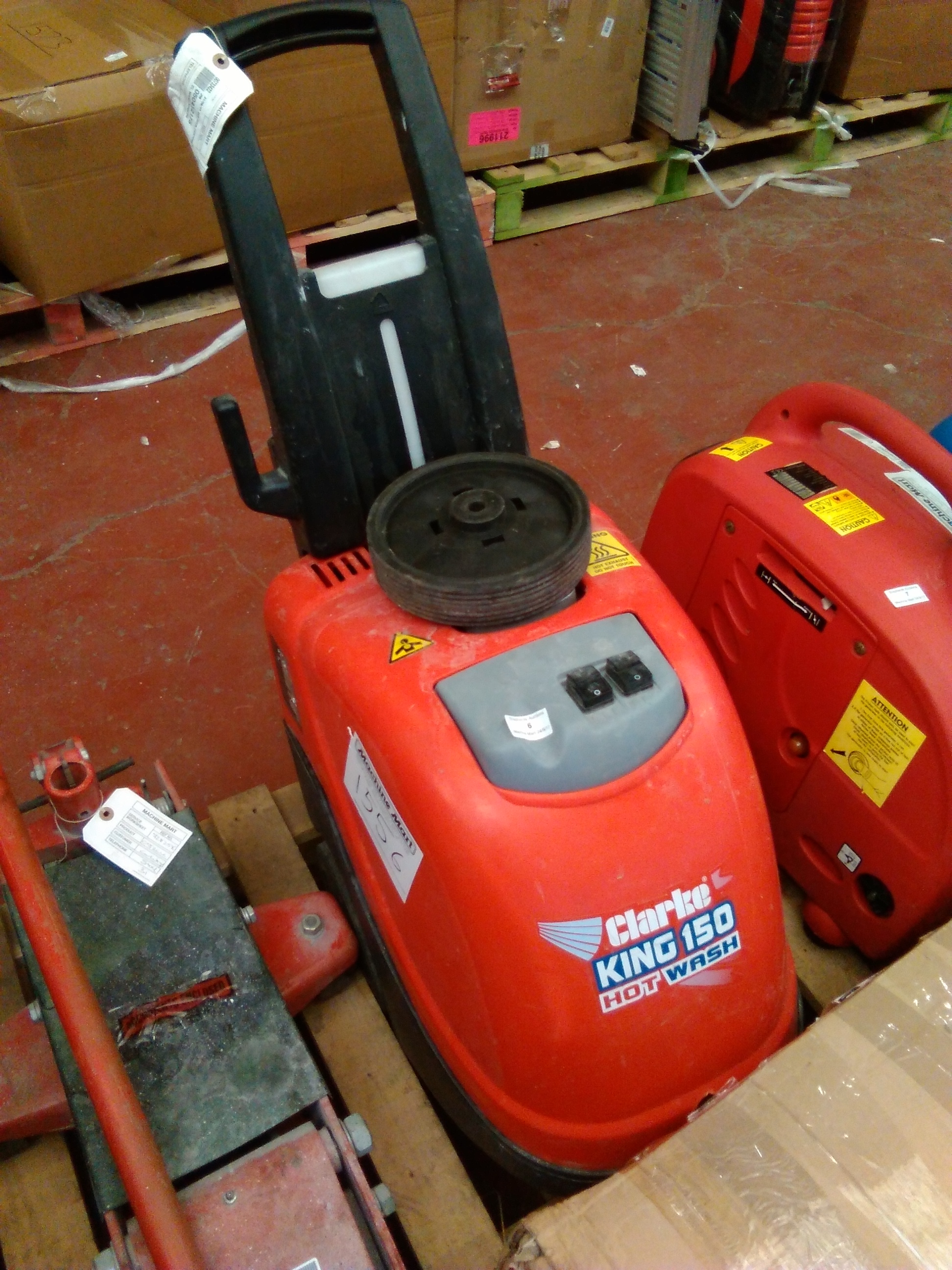 Clarke King 150 Hot Pressure Washer RRP £749.00 at https://www ...