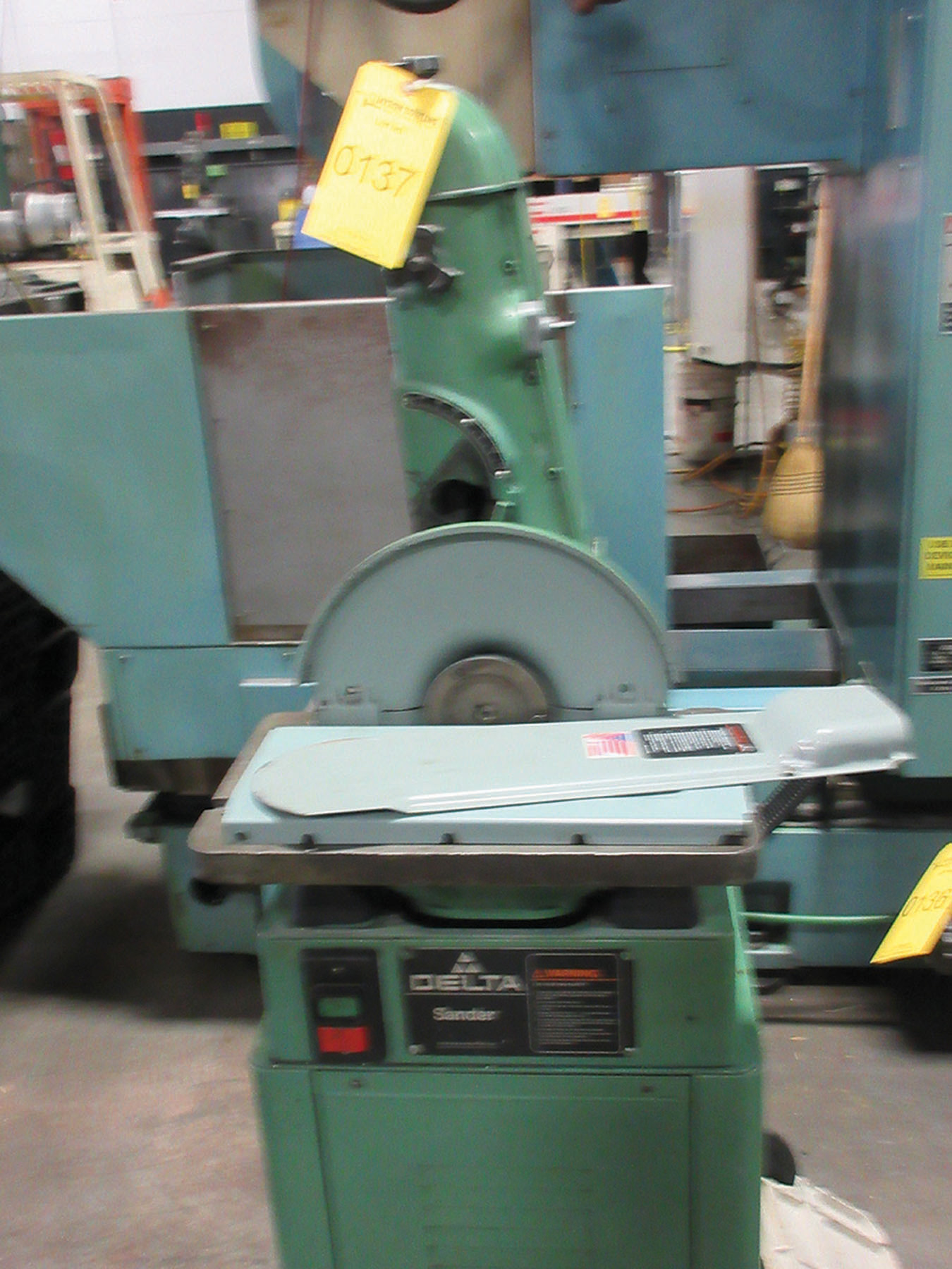 DELTA DISC SANDER; #52-611F, 12'' DISC