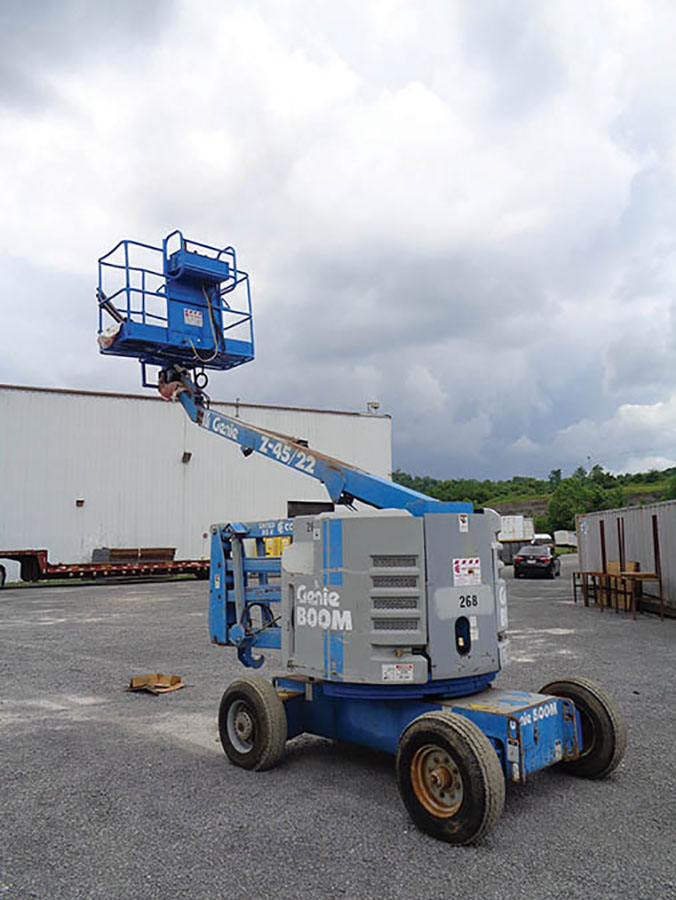 GENIE Z-45/22 GASOLINE/LP 45' ARTICULATING MANLIFT