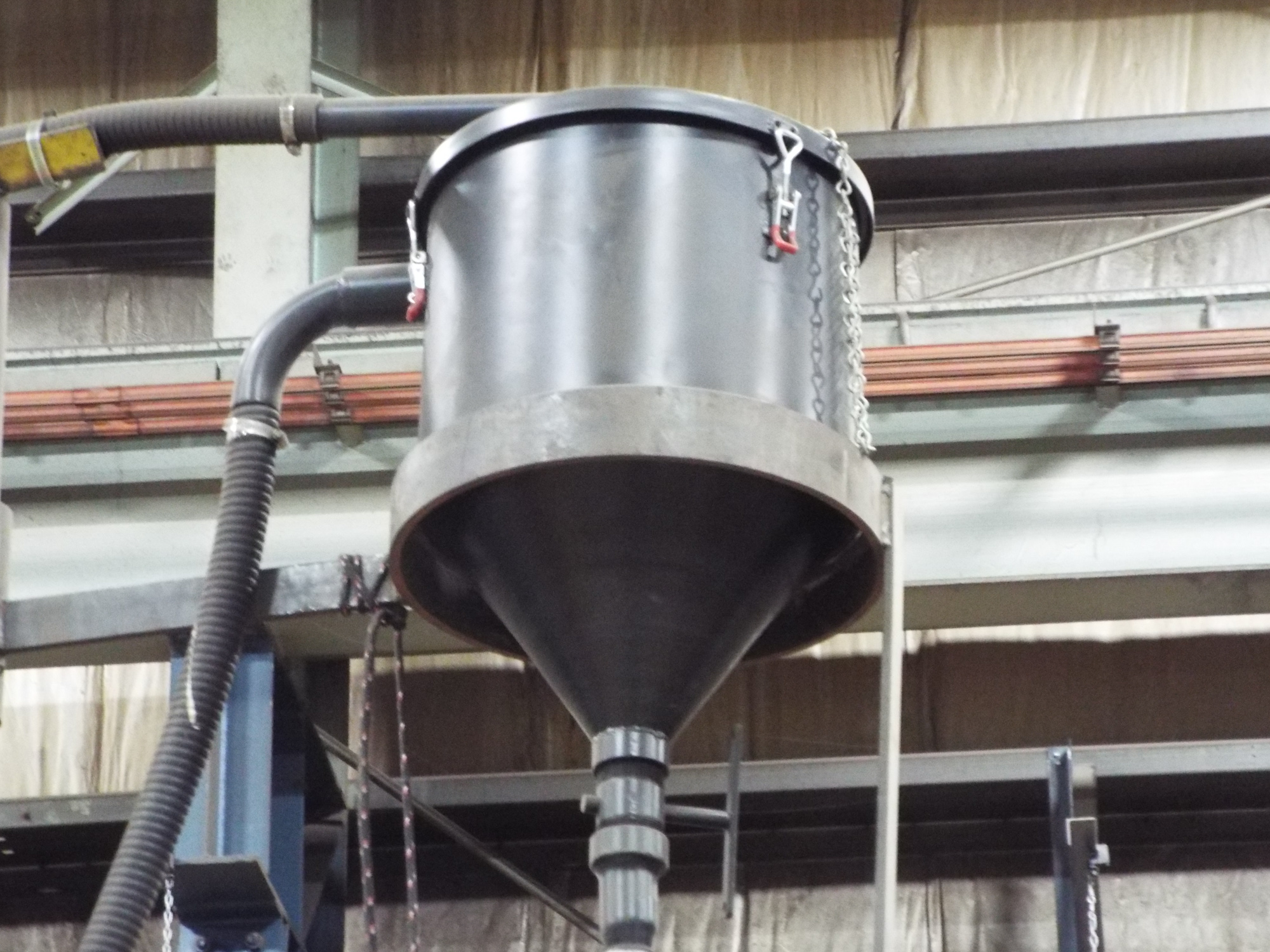 { Group of lots: 128A, 128B, 128C, 128D } FLUX HOPPER & FLUX RECOVERY ...