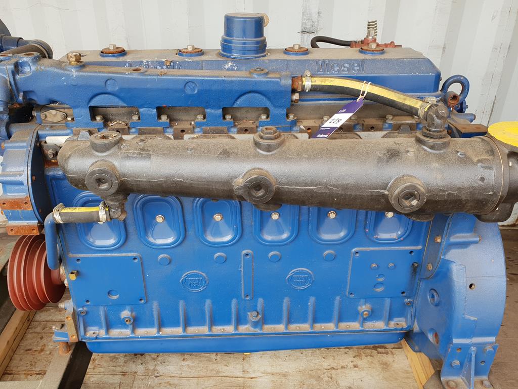 * Detroit Marine Diesel Engine. A Refurbished Detroit Diesel 6 Cylinder ...
