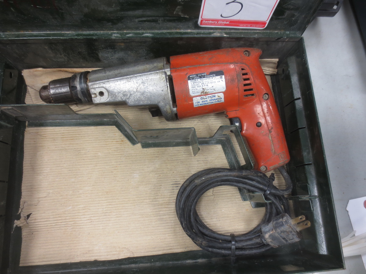 RAMSET MOD 310 3/8-1/2" ELECT DYNA DRILL