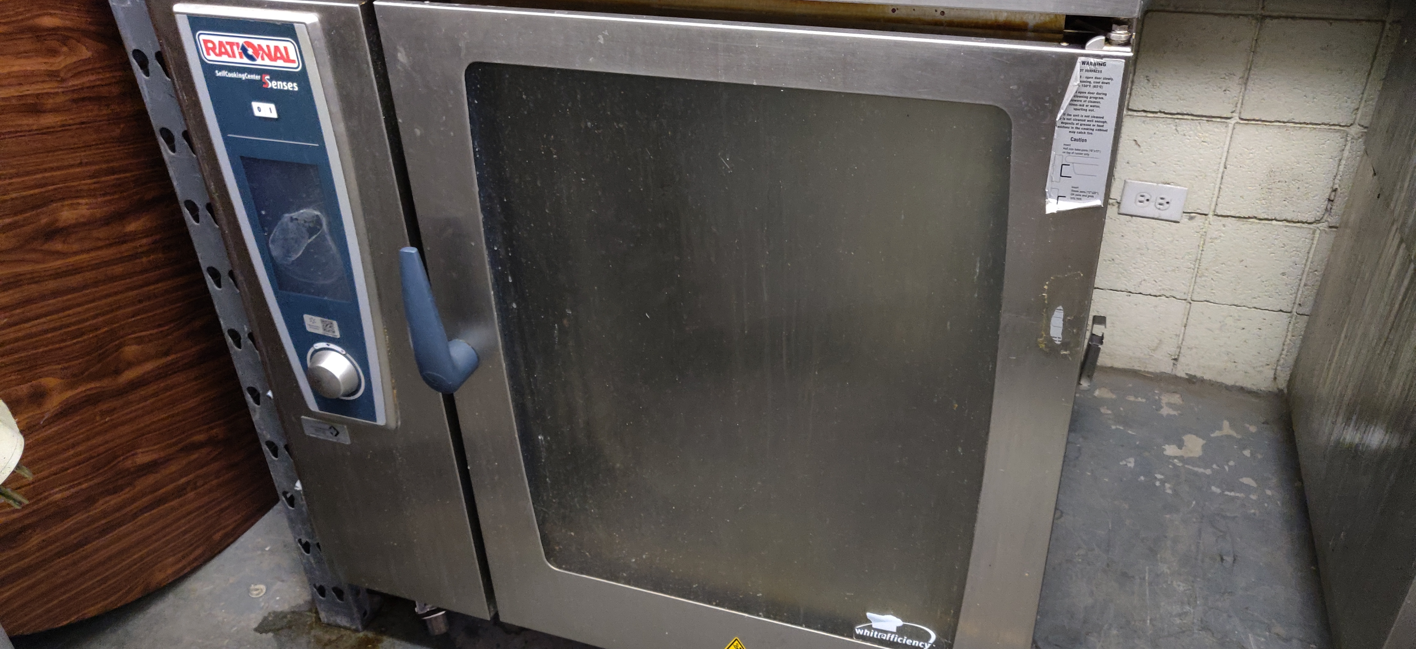 RATIONAL SCC WE 62 AND WE 102 COMBI DOUBLE STACK OVEN