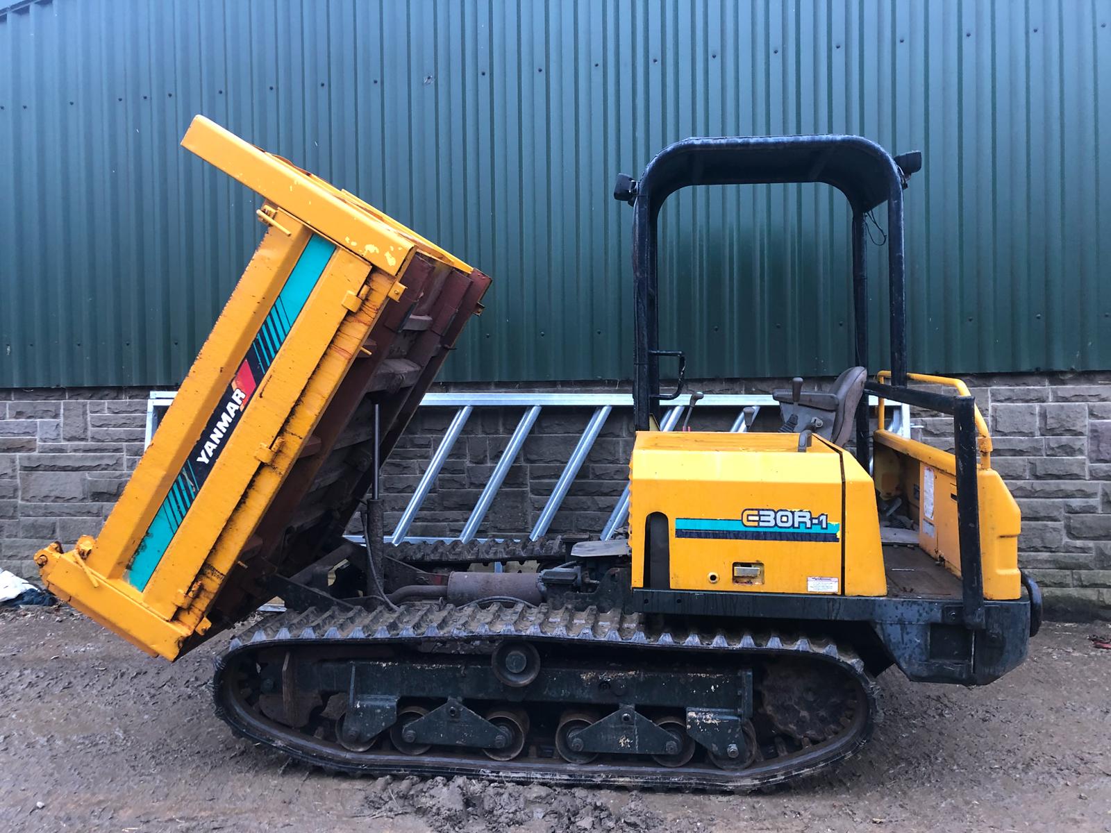 DS - YANMAR C30R-1 TRACKED CRAWLER TIPPER *PLUS VAT* MACHINE WEIGHT ...