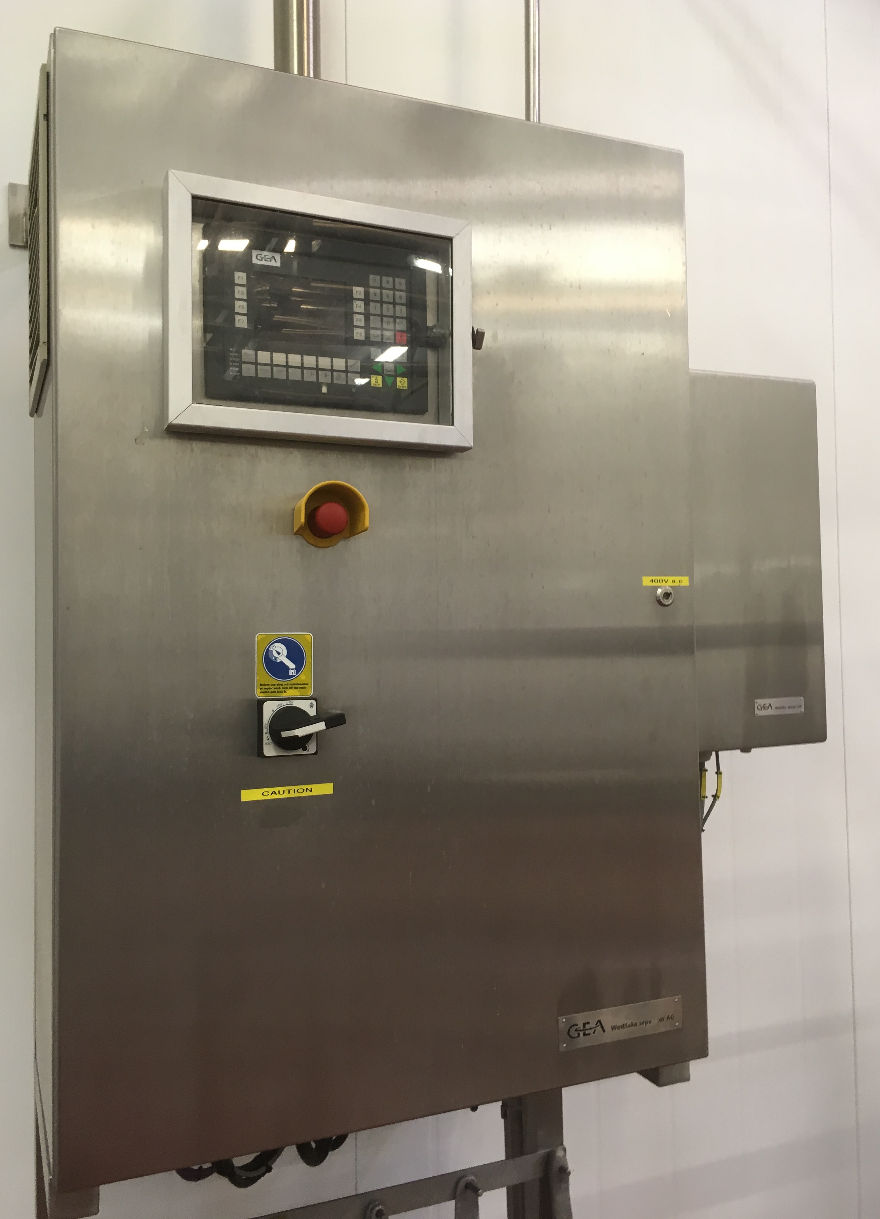 * 2004 Gea Westfalia MSD 130-01-07 Separator and Control Panel ...