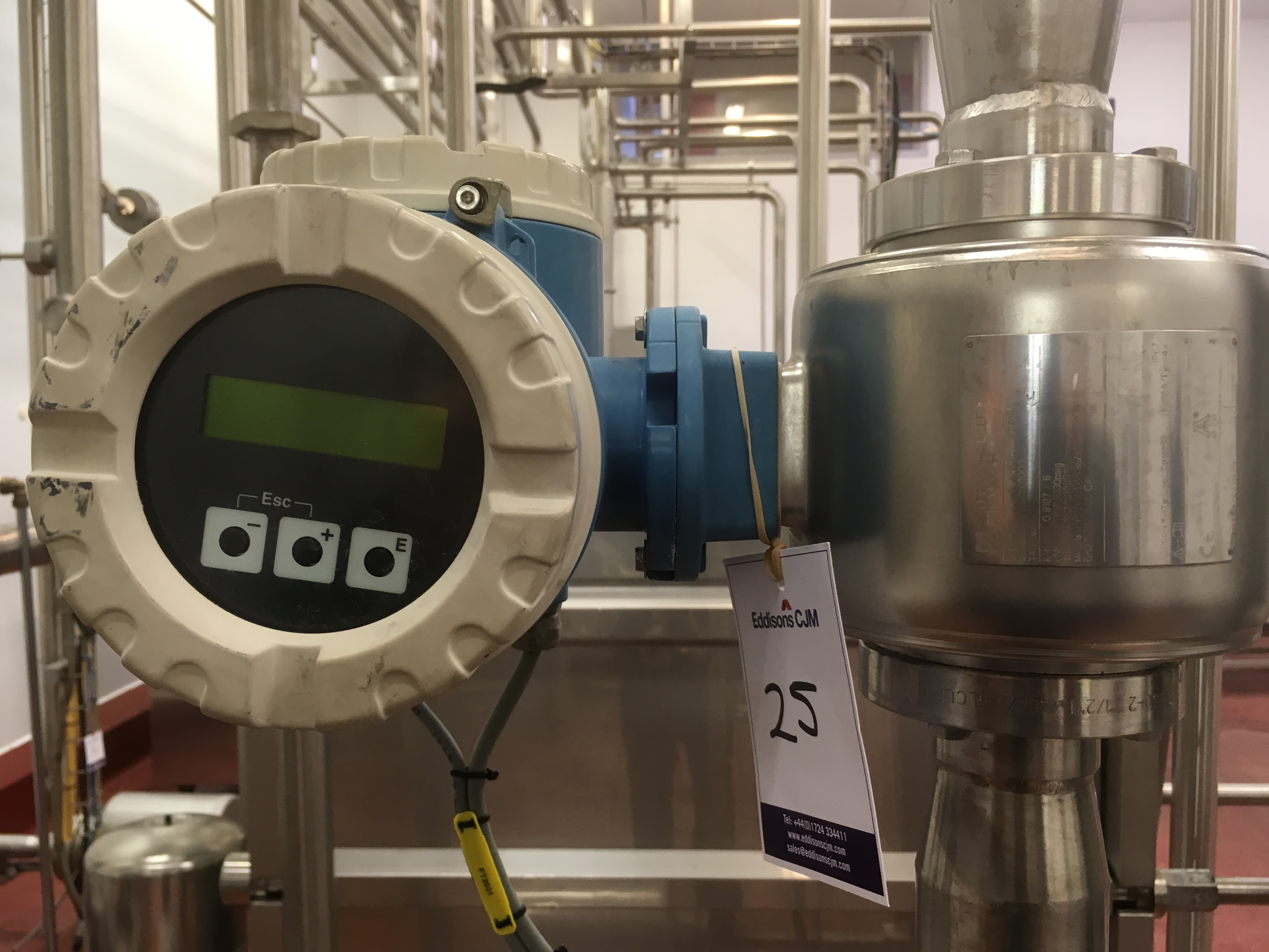 * Stainless Steel Milk Balance Tank with APV W+35/35-165 pump, 4 x APV ...