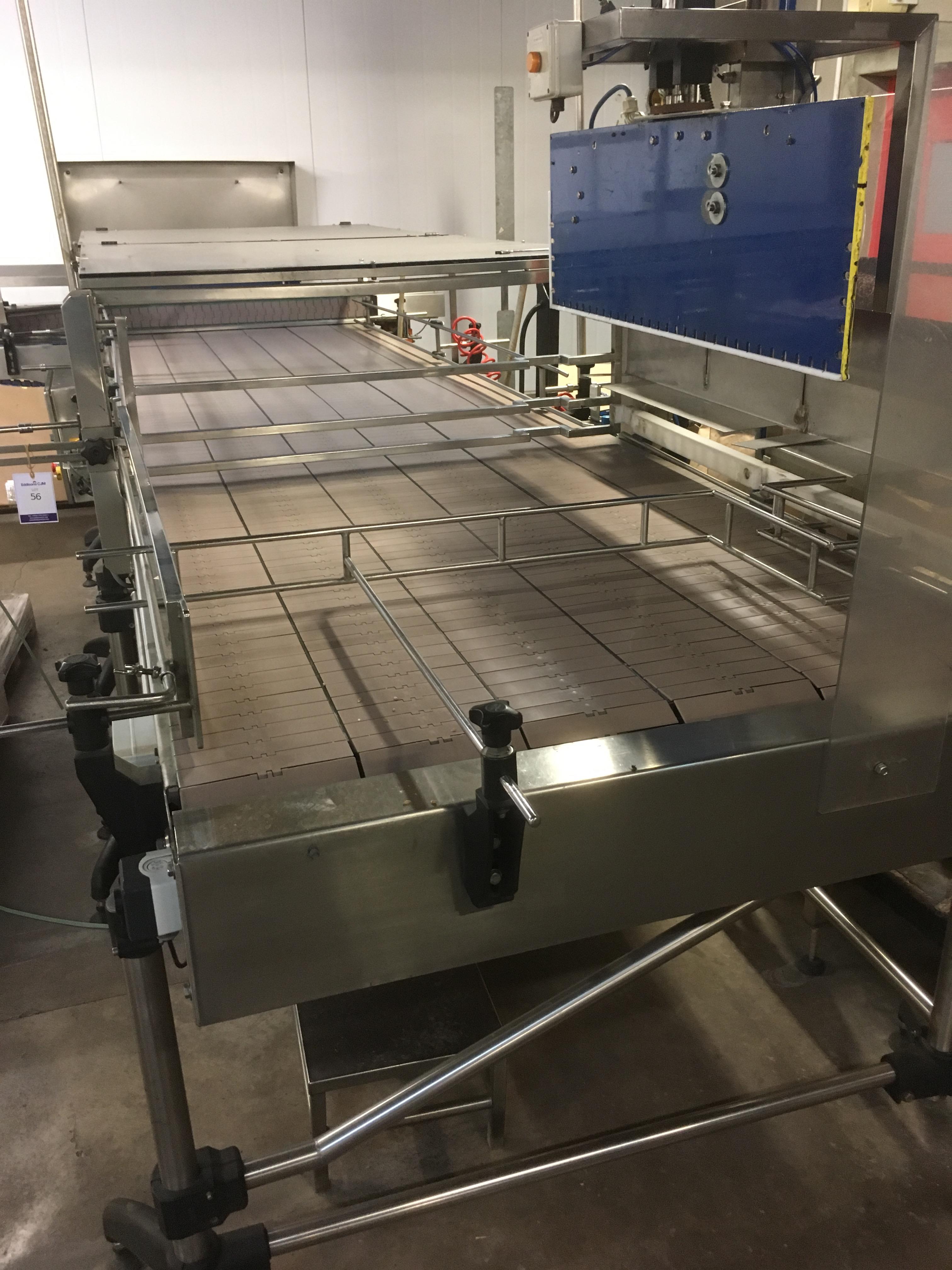 * Filmatic Debagging Table for Plastic Bottles approx 4.2 X 1.1M with ...