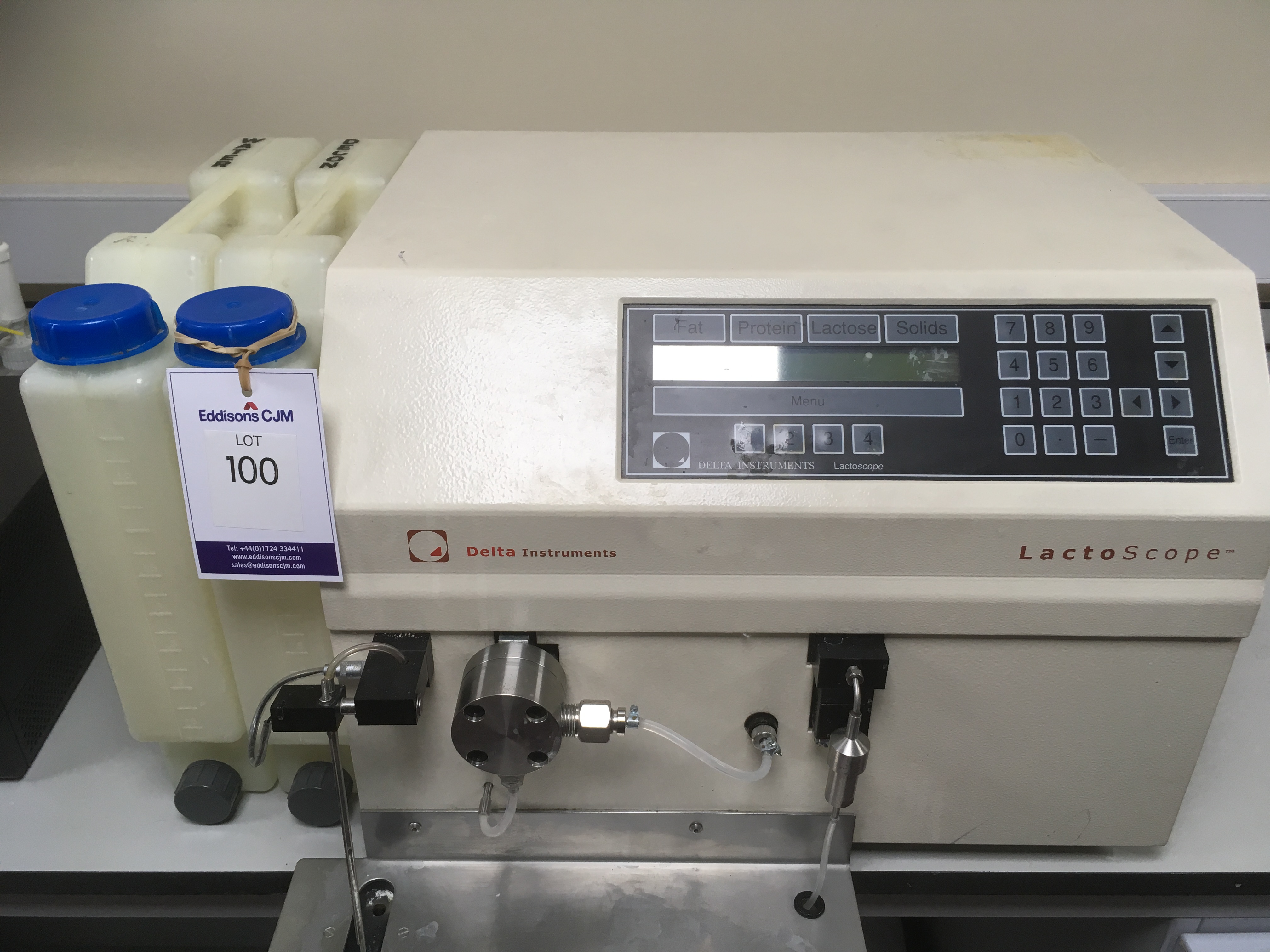 * 2004 Delta Instruments Type C4-2.3 Lactoscope S/N L0531506. Please ...