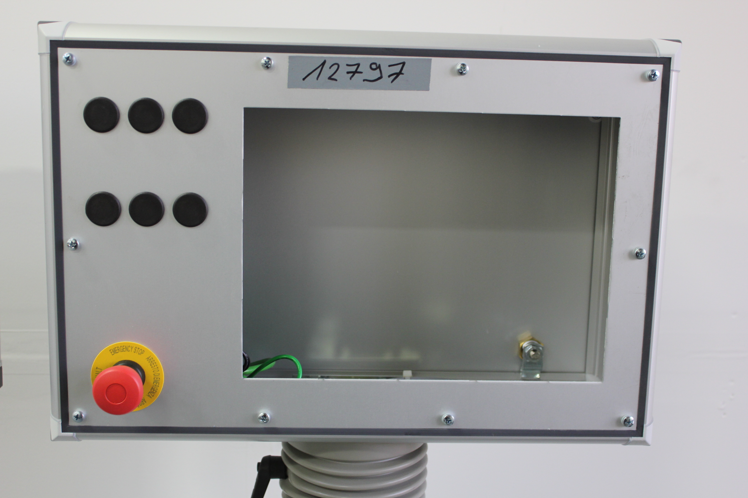 Unused Rittal operator interface panel/HMI stand with enclosure with ...