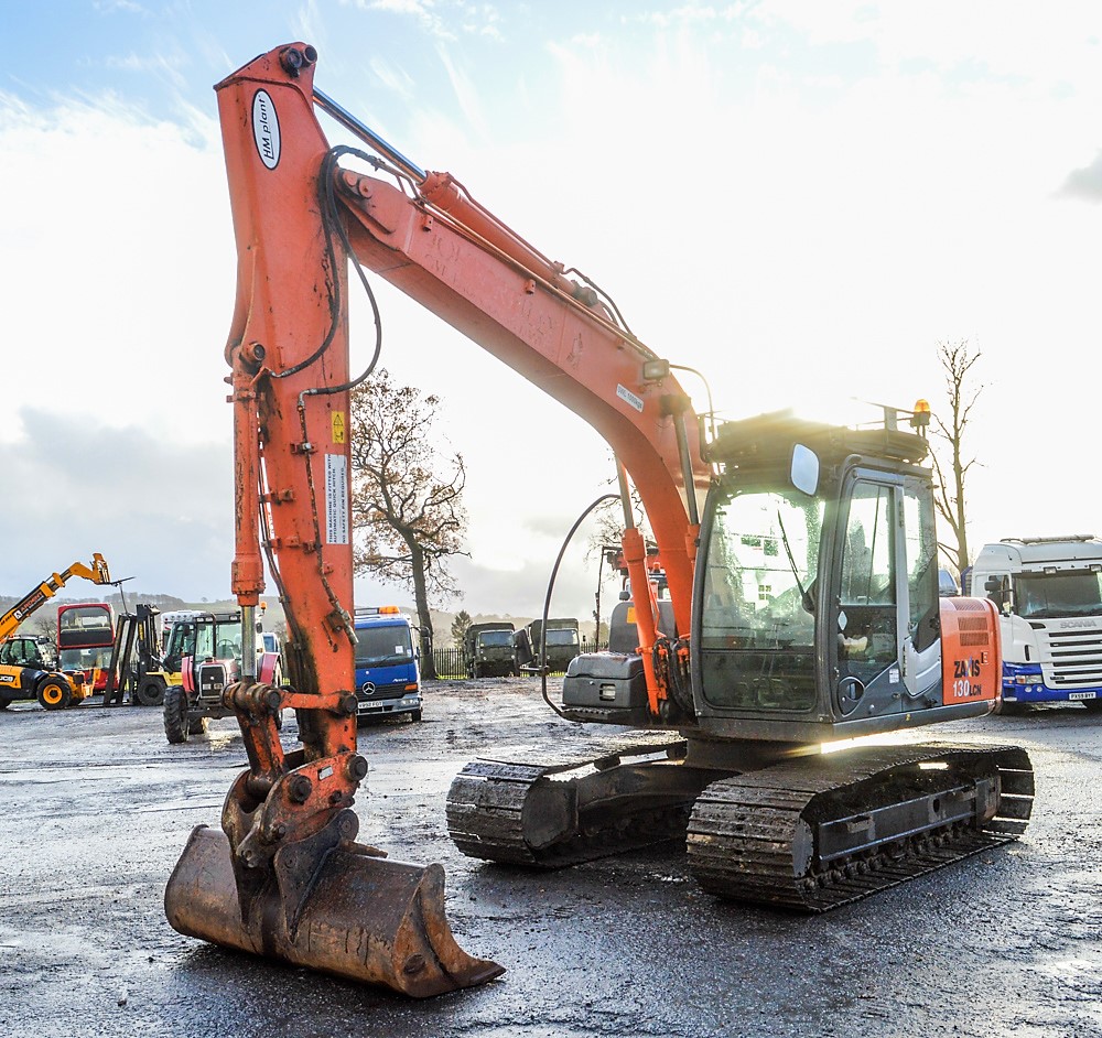 Hitachi Zaxis 130 LCN 13 tonne steel tracked excavator Year: 2010 S/N ...