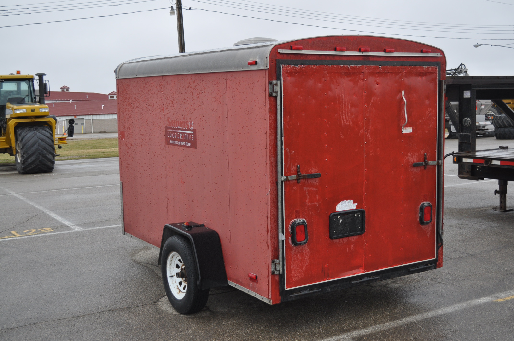 1999 Cargo mate 12’ enclosed trailer, VIN 4X4TSE417XN019482