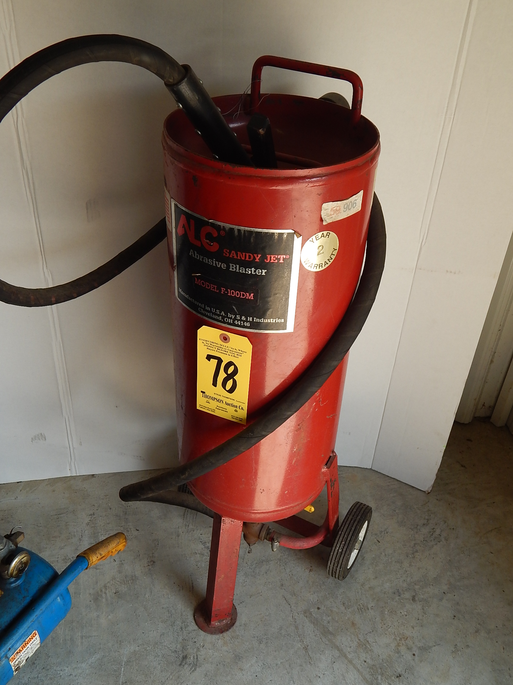 ALC Sandy Jet Portable Sand Blast Unit Model F-100DM