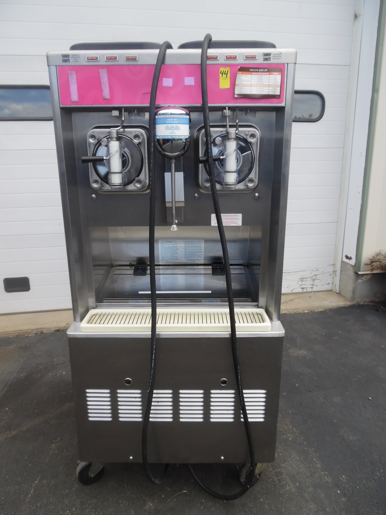 Taylor Model 342-27 (342D-27). Two head Coolatta machine. 208-230V 404A ...