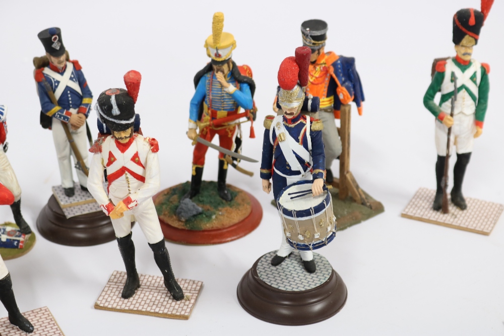 Collection Of Hand Painted Toy Model Soldiers 19 Approx