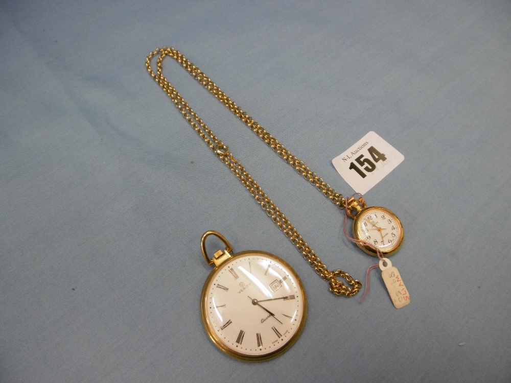 Two Verity pocket watches