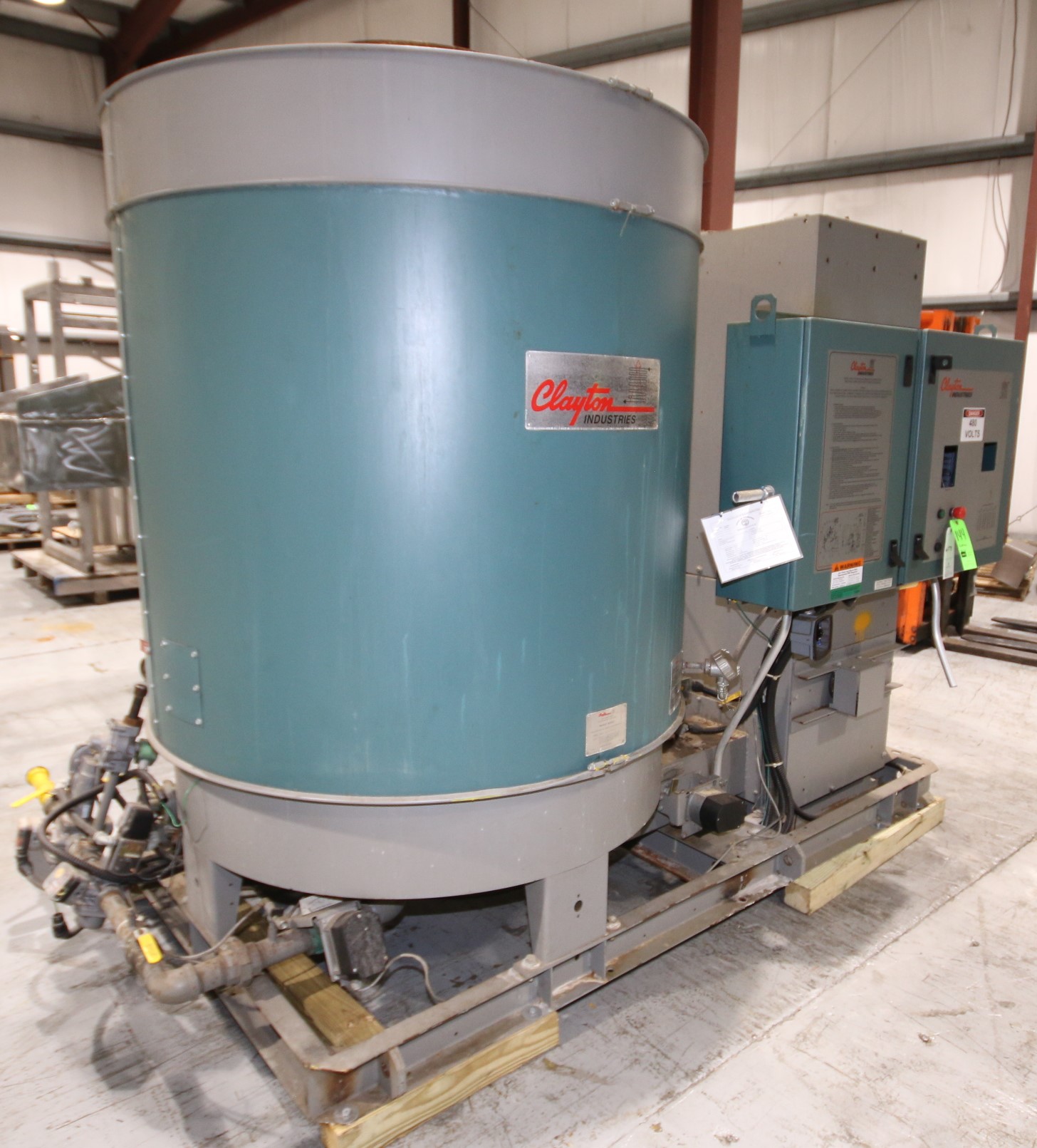 2011 Clayton Verticle Boiler System, Model E0-254-1-DZ, S/N 25047 ...