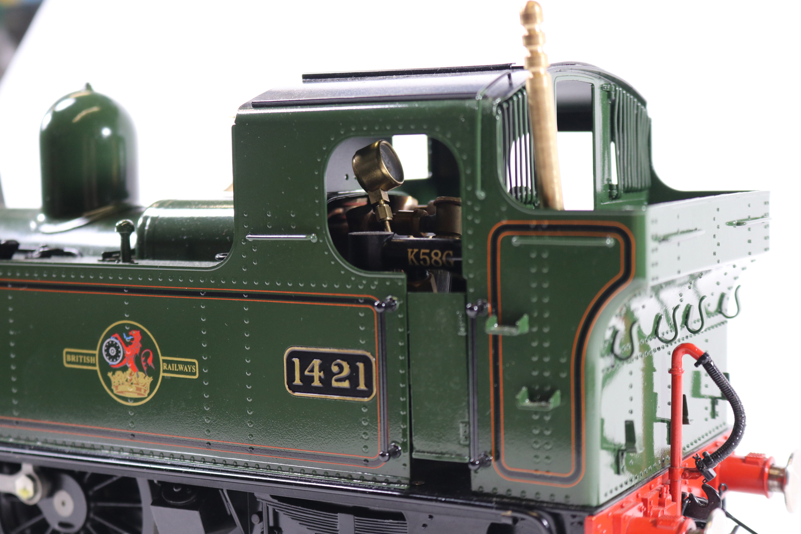A Kingscale Gauge 3 live steam BR Class 14xx locomotive. A gas fired 2 ...