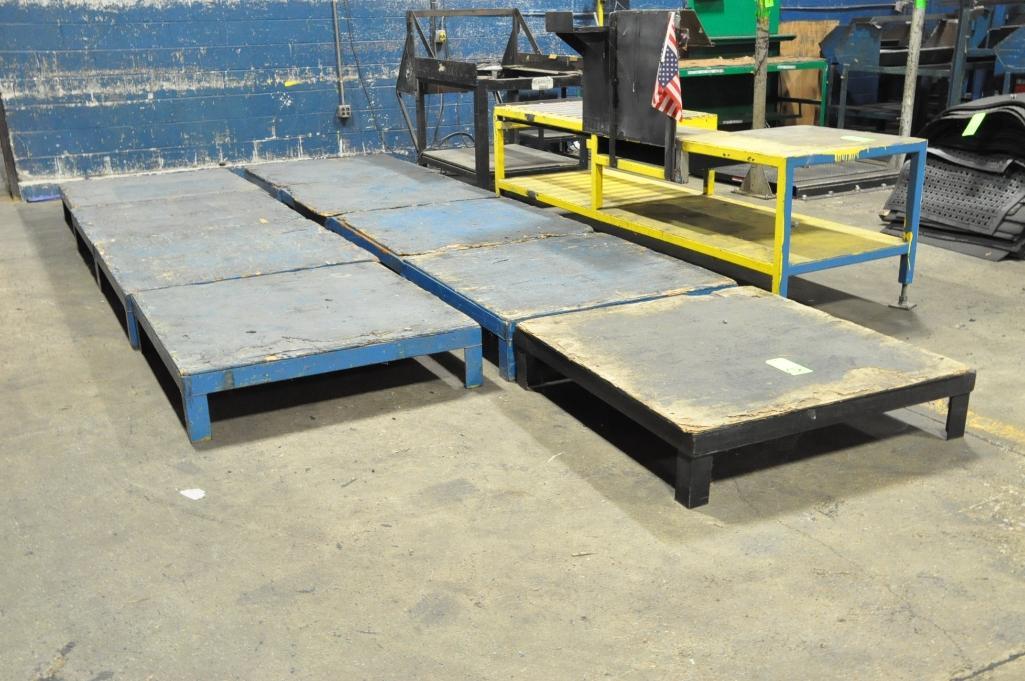 Lot-(9) Pallet Riser Decks, (D-11)