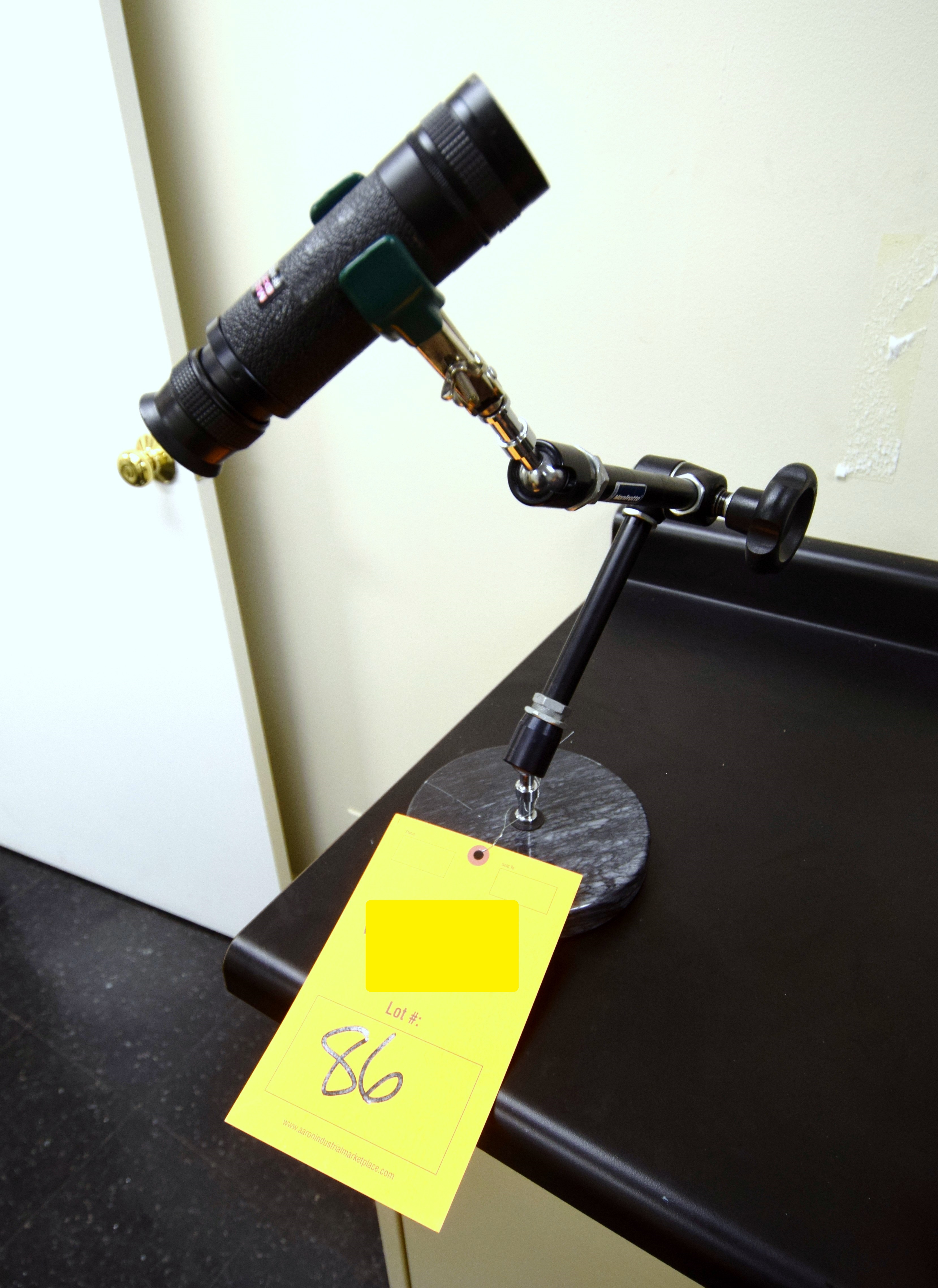 RF Inter-Science Macroscope 25, model 8X30 Monocular. With Manfrotto ...