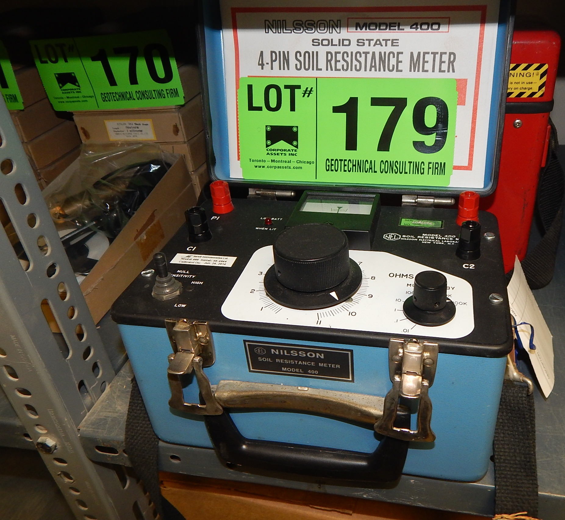 NILSSON 4 PIN SOIL RESISTANCE METER