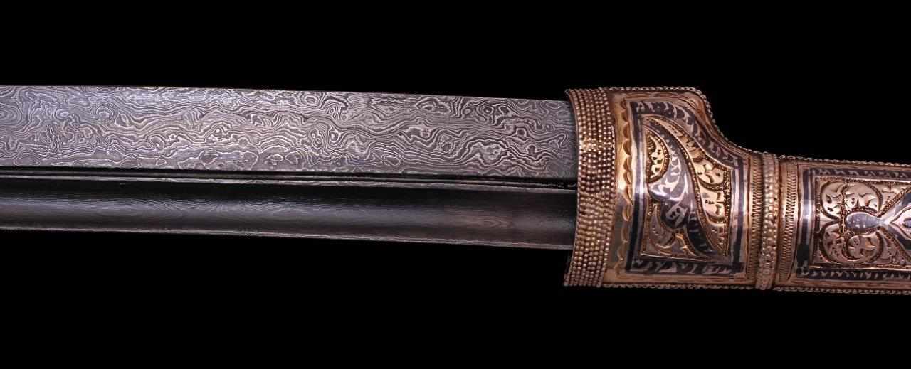 A RUSSIAN CAUCASIAN SABRE SHASHKA SWORD, 20TH CENTURY Origin: Caucasus ...
