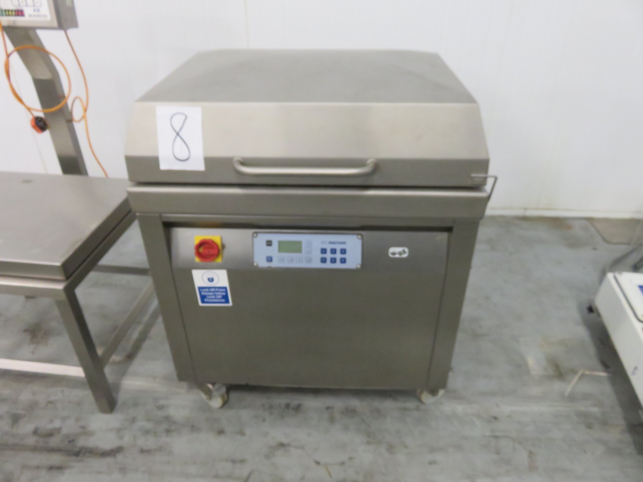 Multivac C400 Vacuum Packer. 2 heat seal bars in chamber 670mm x 470mm ...