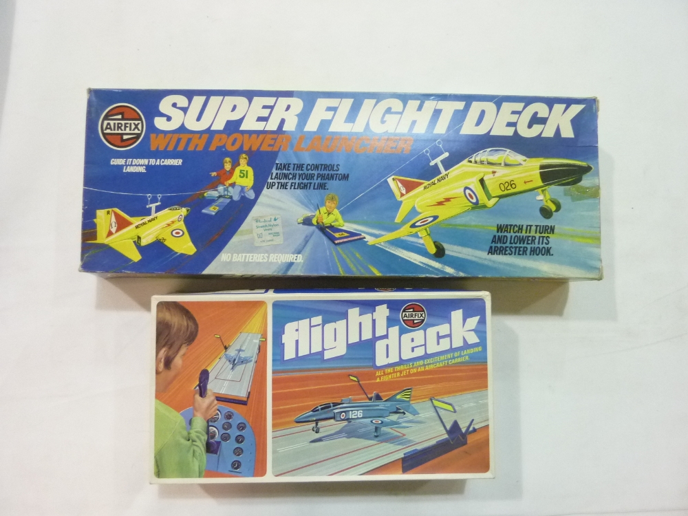 (2) Airfix, Flight Deck & Super Flight Deck, both boxed.