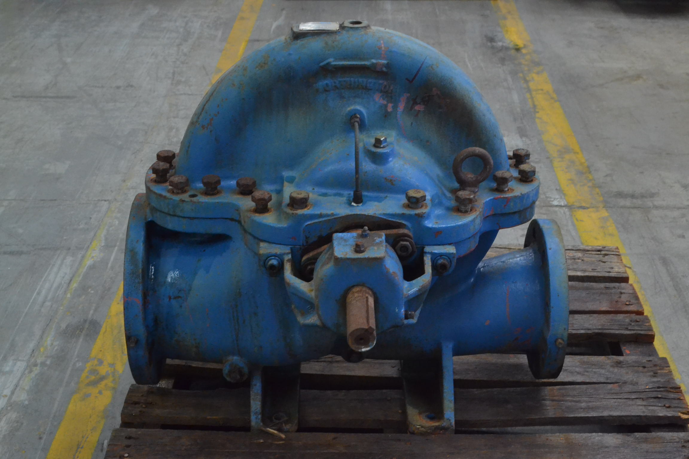 WORTHINGTON 6LR-16 6X8 IN SPLIT CASE VOLUTE CENTRIFUGAL PUMP