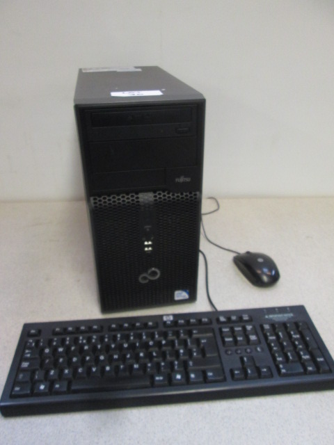 Fujitsu Esprimo P400 PC, Model M14W-d2990. Windows 7 Pro. Intel Pentium ...