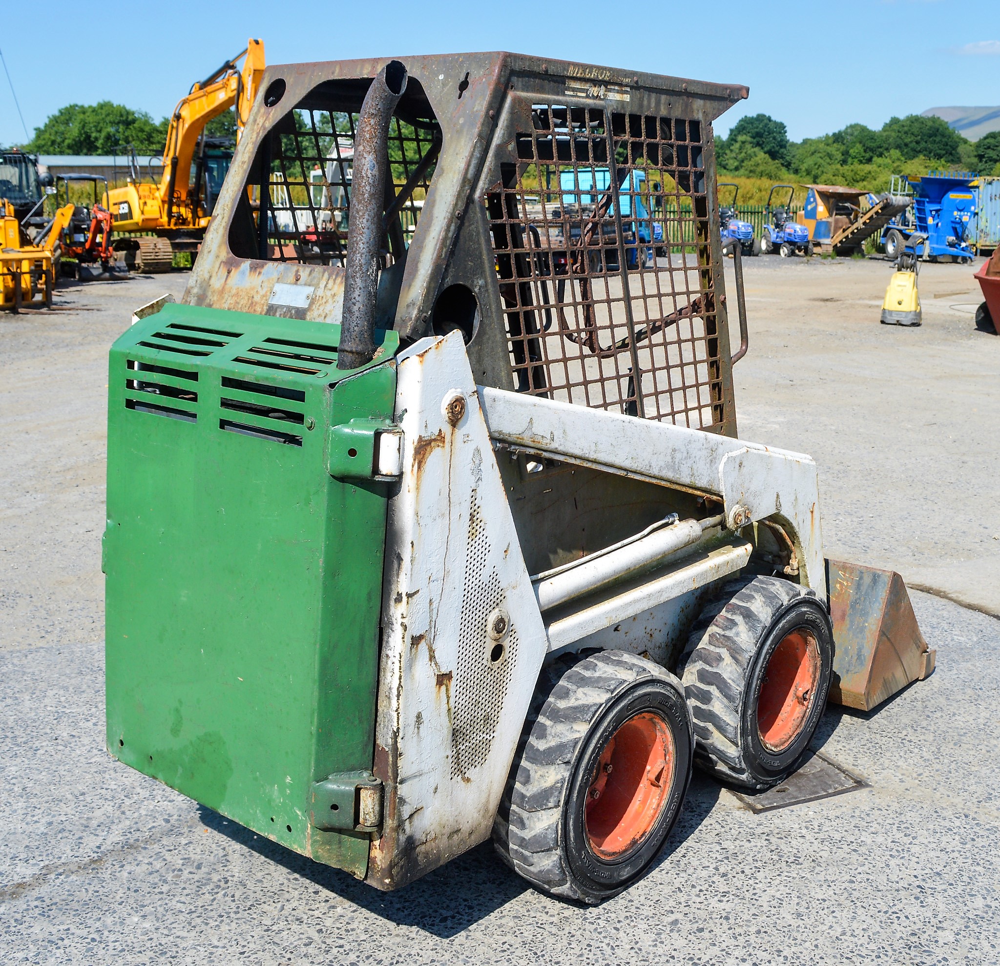 Bobcat 443 skidsteer loader S/N: 502914128 Recorded Hours: 2068 WC10